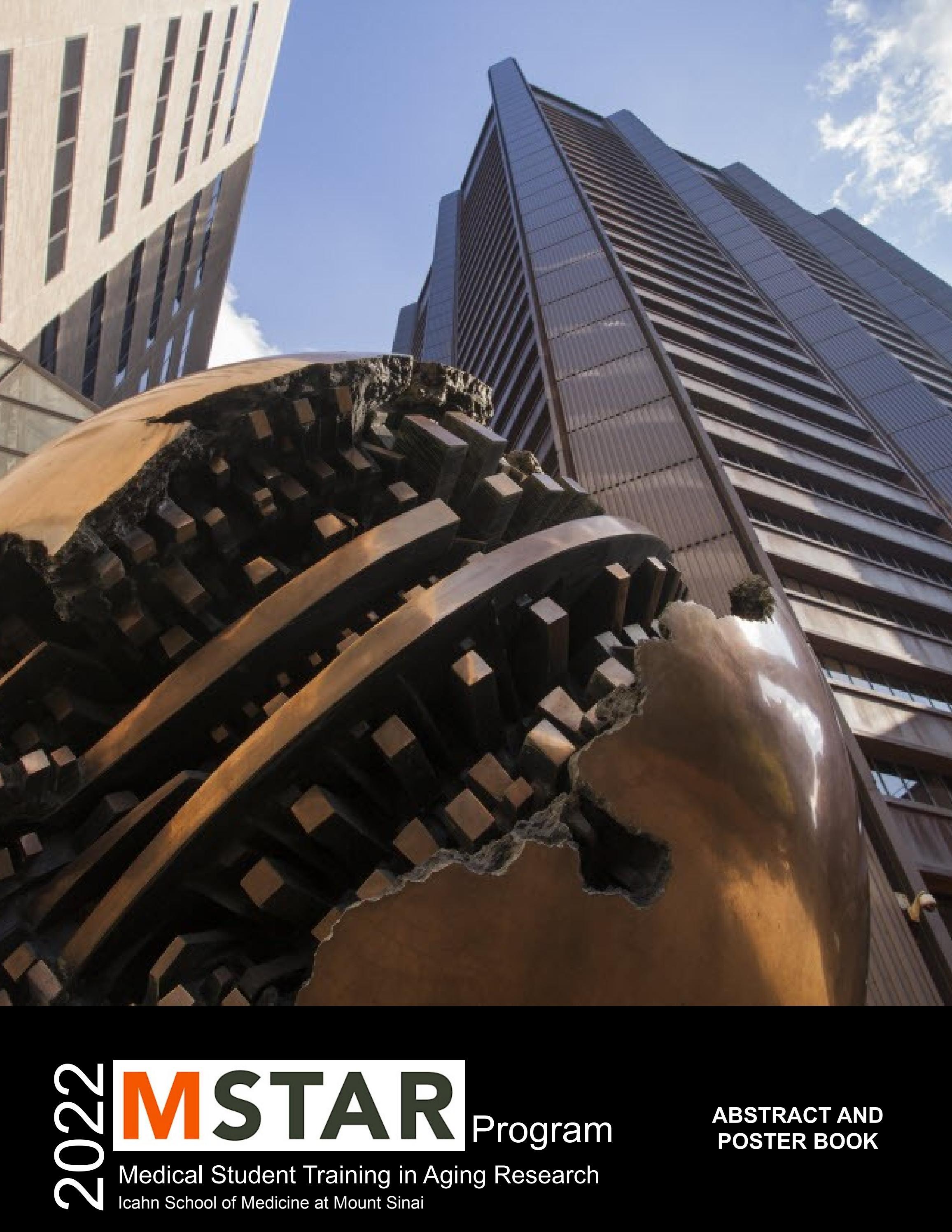 2022 MSTAR Program at ISMMS Abstract Book by MSTAR@ISMMS - Issuu