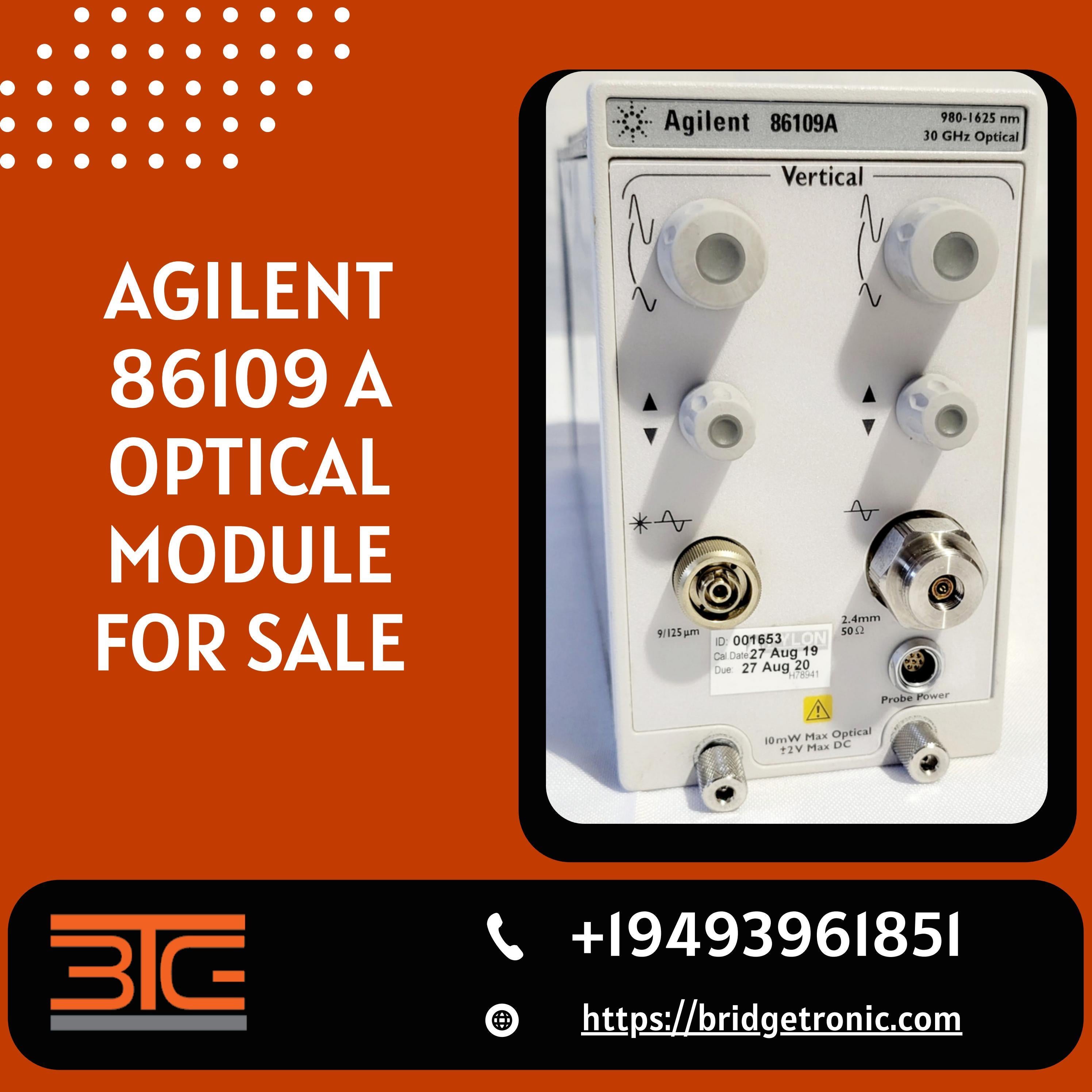 Agilent 86109 A Optical Module For Sale by Boyd Grubbs - Issuu