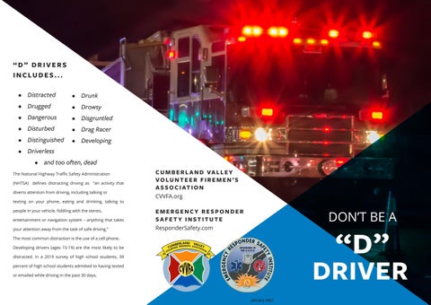 D Driver Brochure by CVVFA - Issuu
