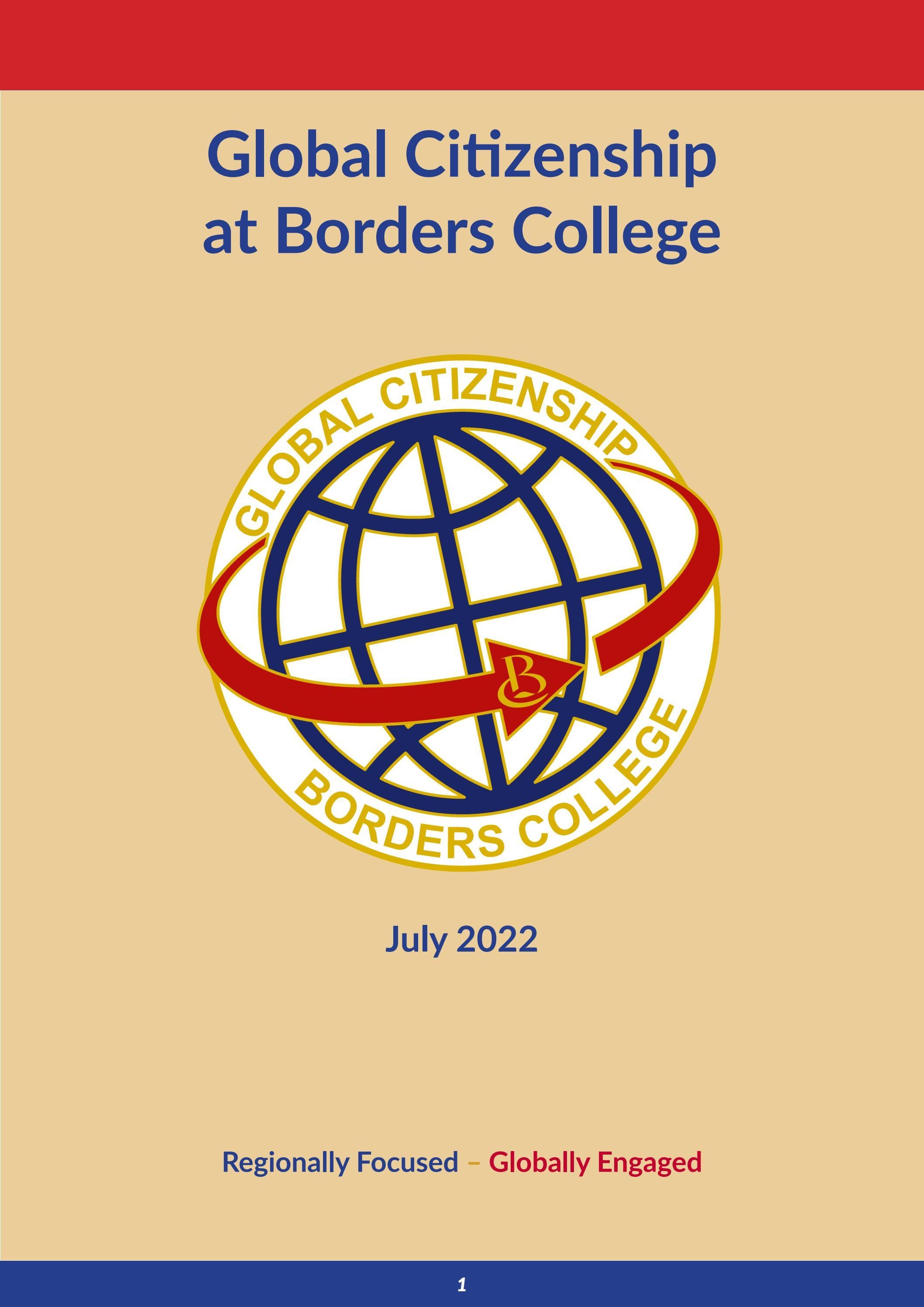 Global Citizenship at Borders College by Borders College - Issuu