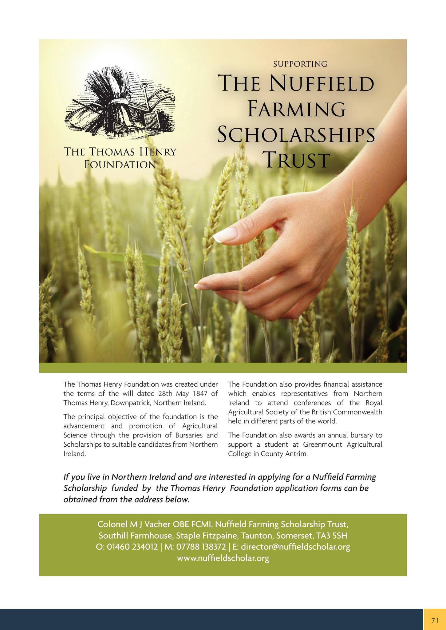 Nuffield Farming 2021 Annual Report by NuffieldFarming - Issuu
