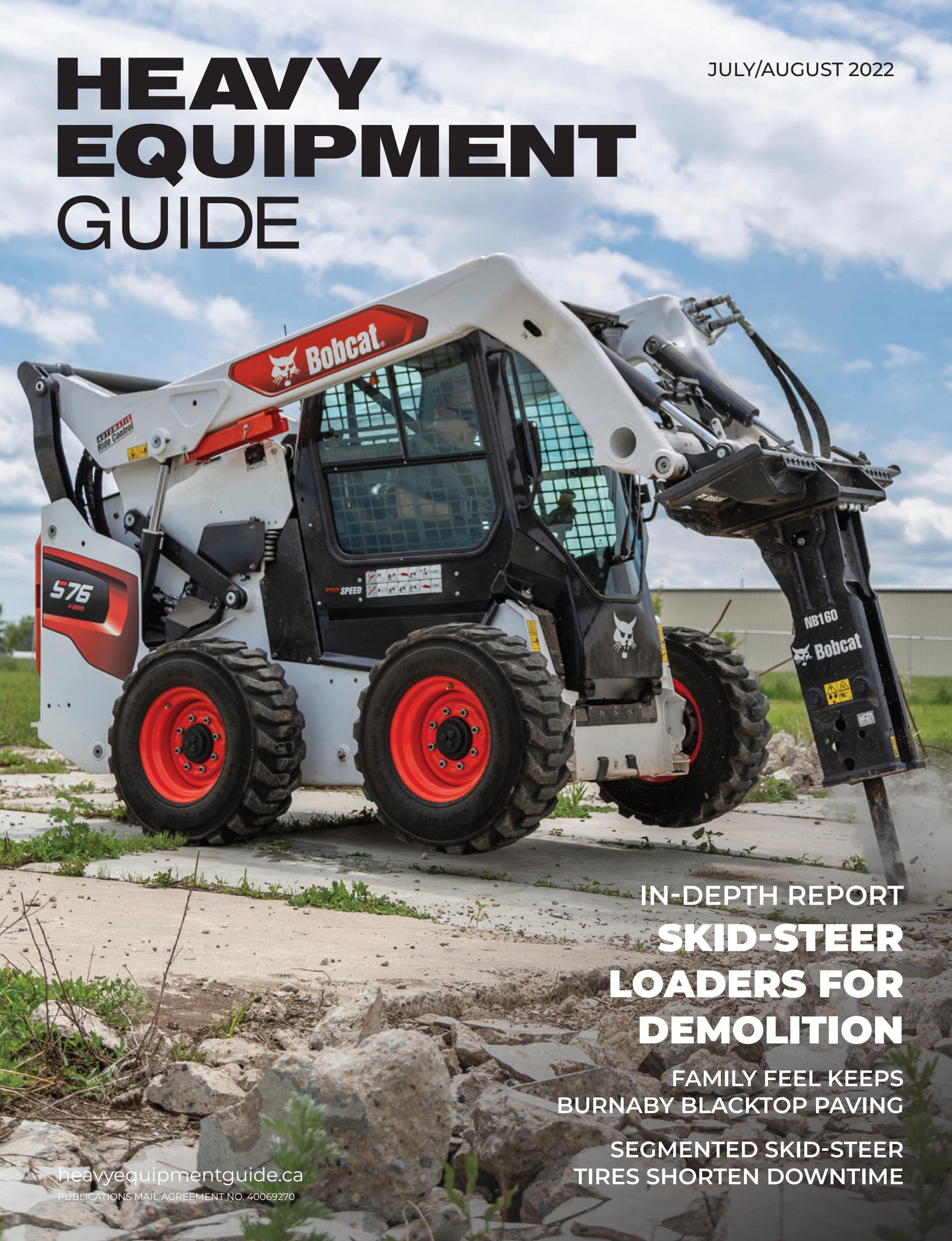 Heavy Equipment Guide July/August Issue, Volume 37, Number 7 by Baum ...
