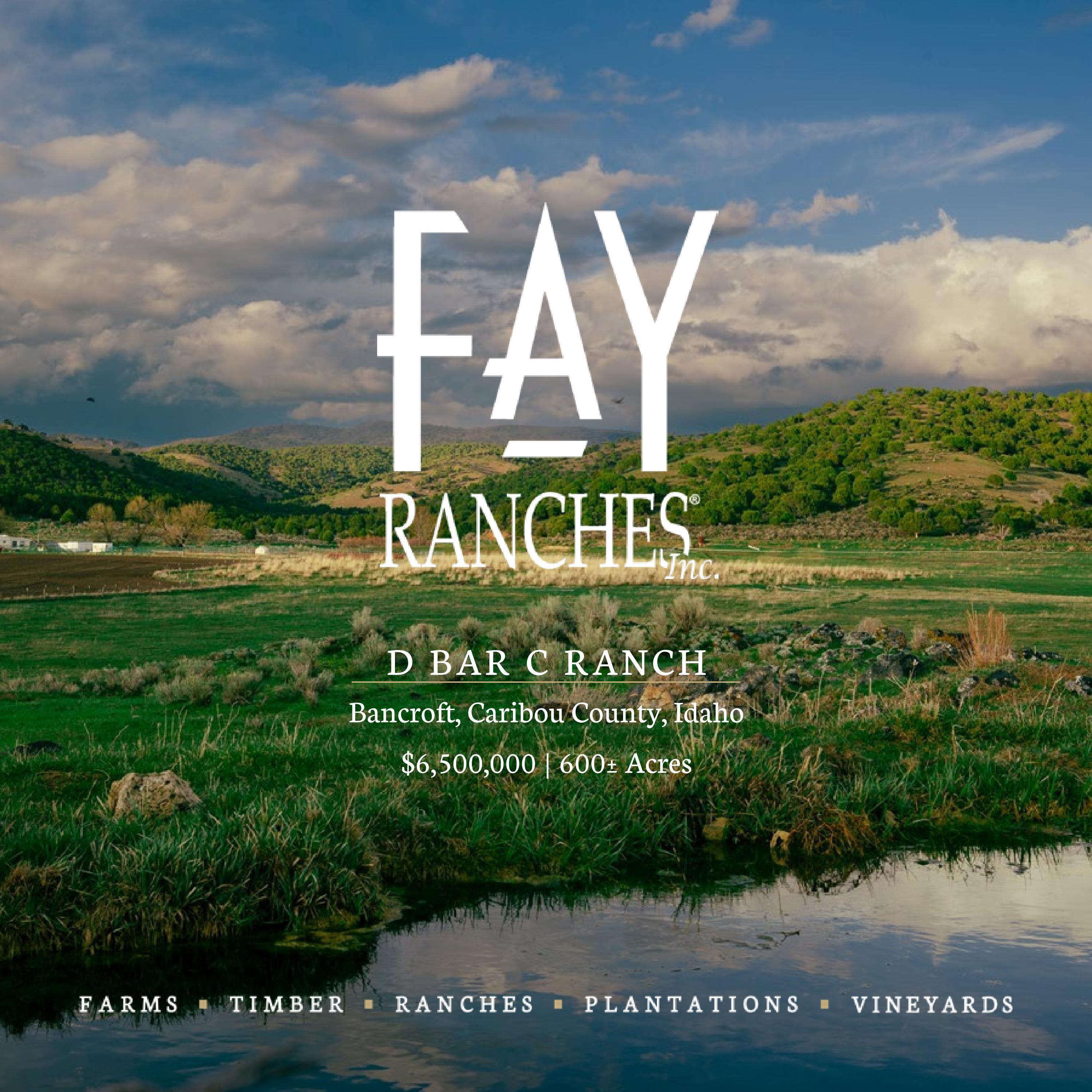 OFF THE MARKET: D Bar C Ranch | Fay Ranches by Fay Ranches - Issuu