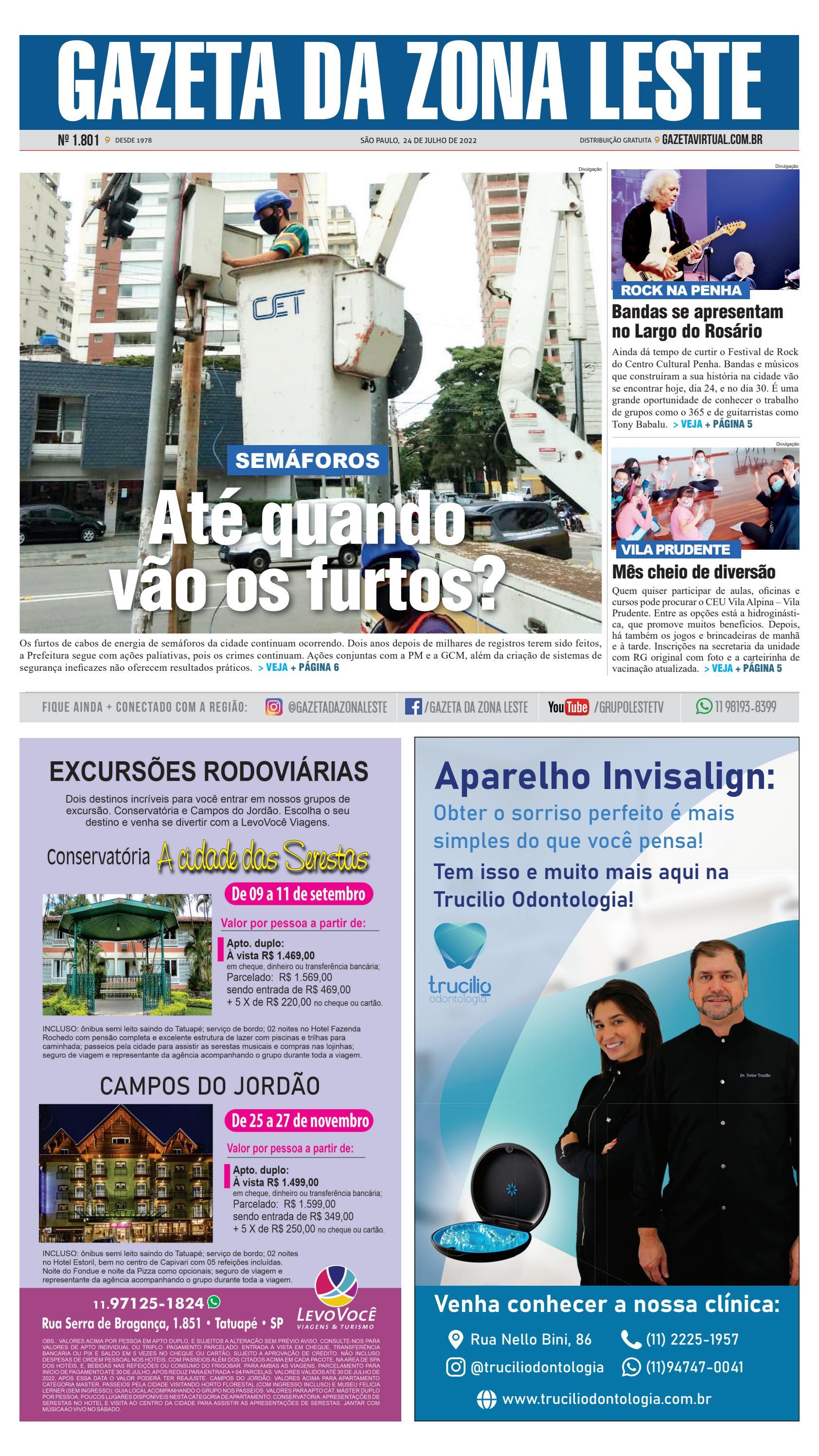 Gazeta da Zona Leste - 1801 by gazetavirtual - Issuu