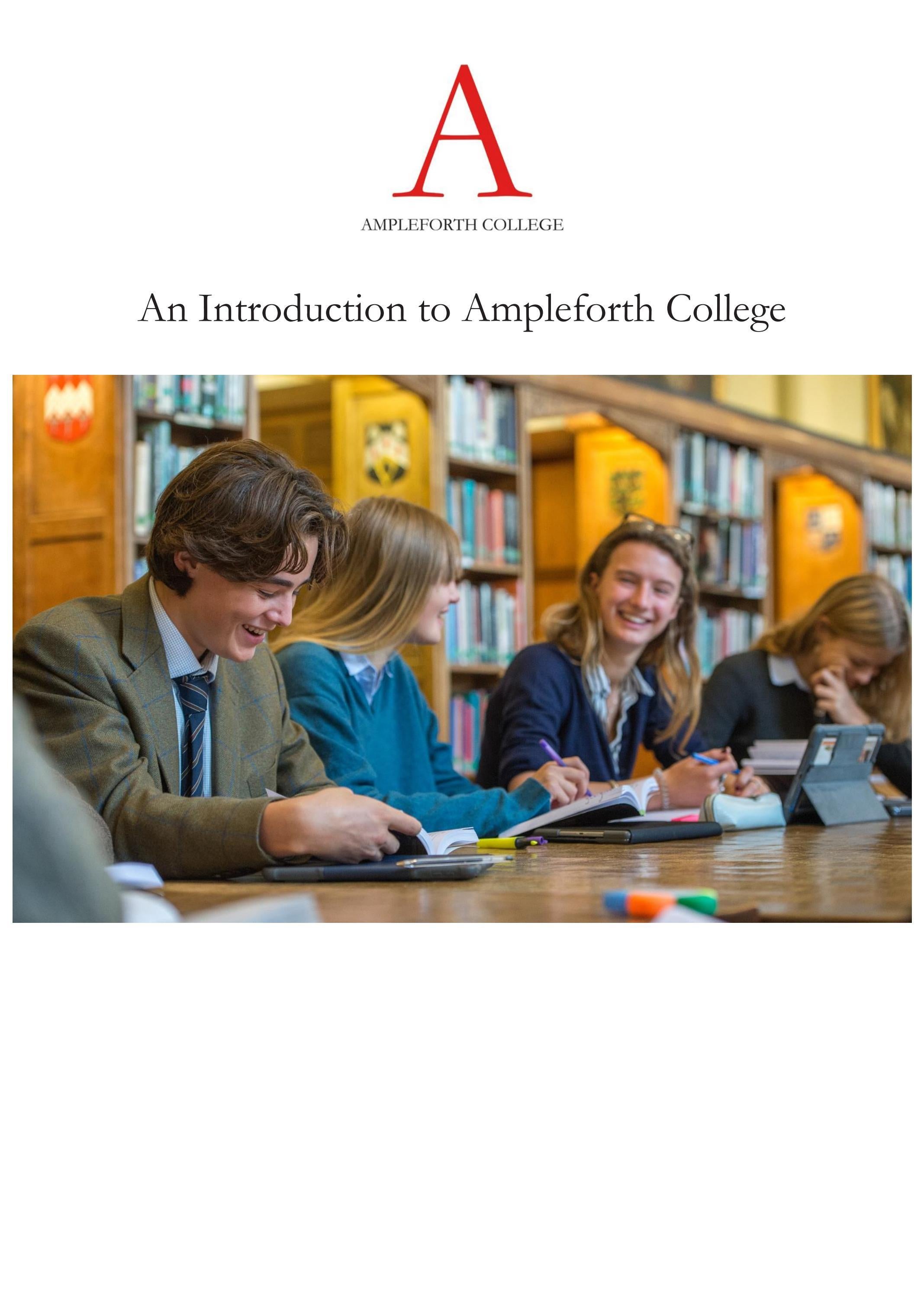 Introduction to Ampleforth College 2022-23 by ampleforthcollege - Issuu