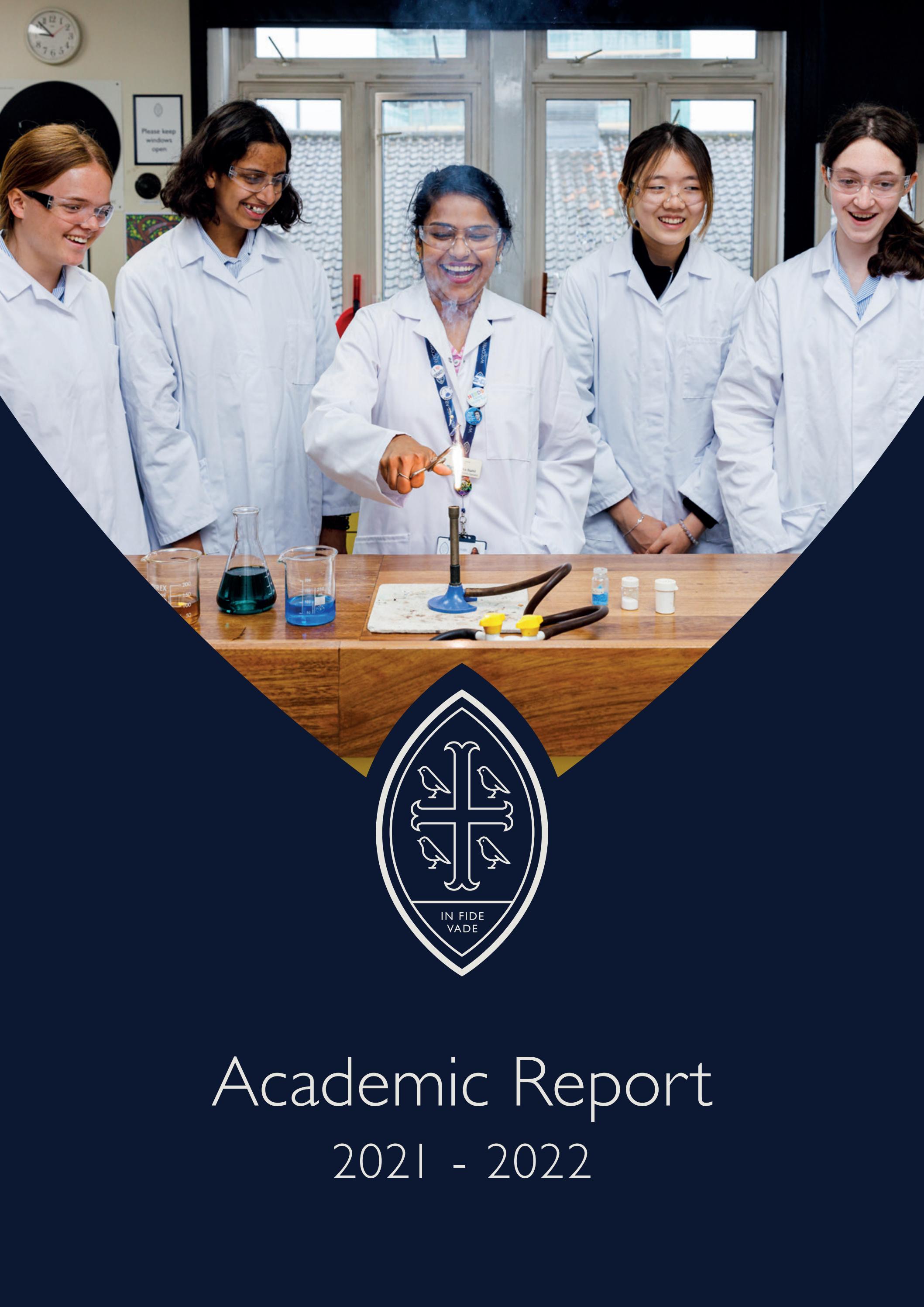 Wycombe Abbey Academic Report 2021 - 2022 by Wycombe Abbey - Issuu