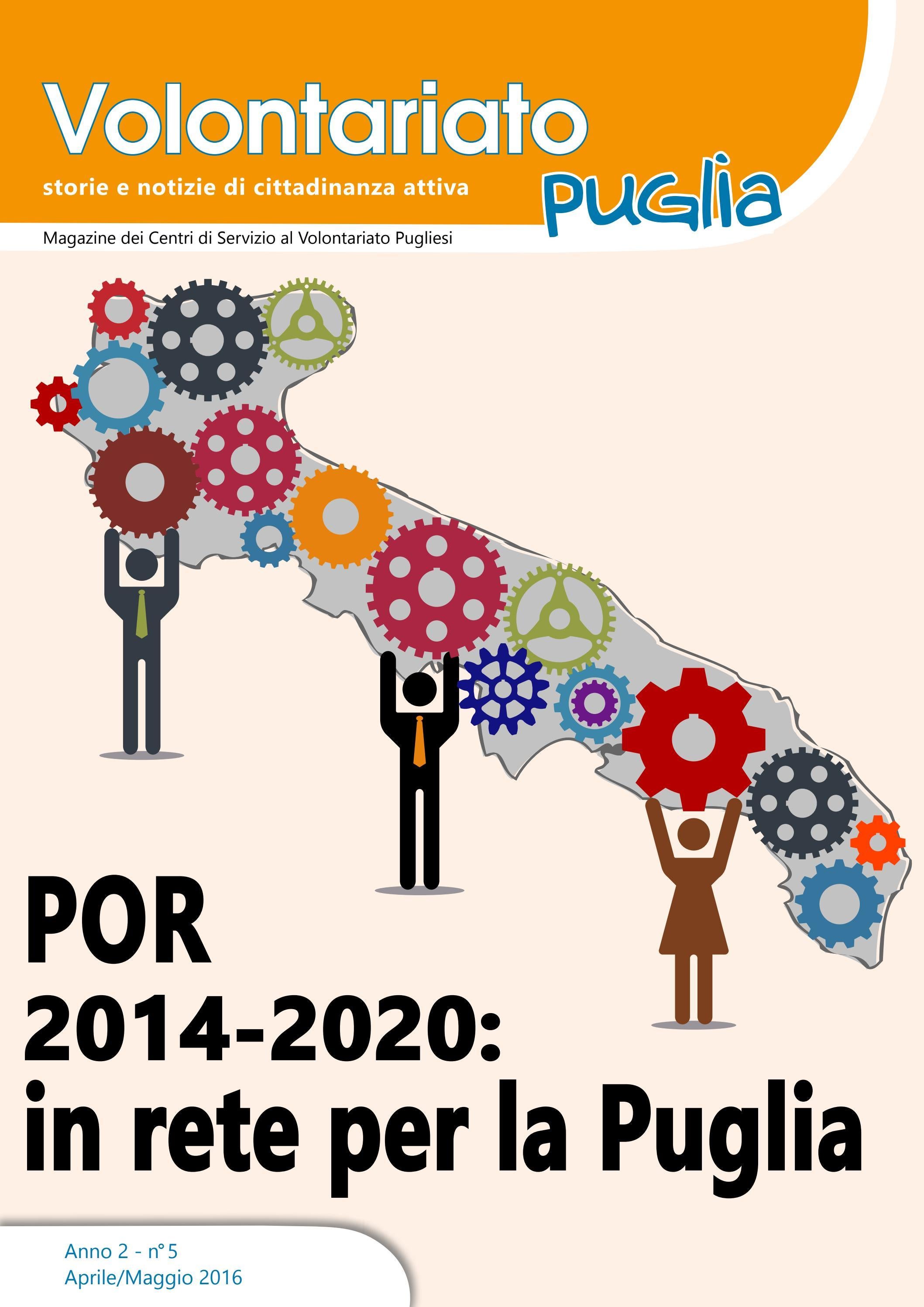 Volontariato Puglia Aprile 2016: POR 2014-2020 in rete per la Puglia by ...