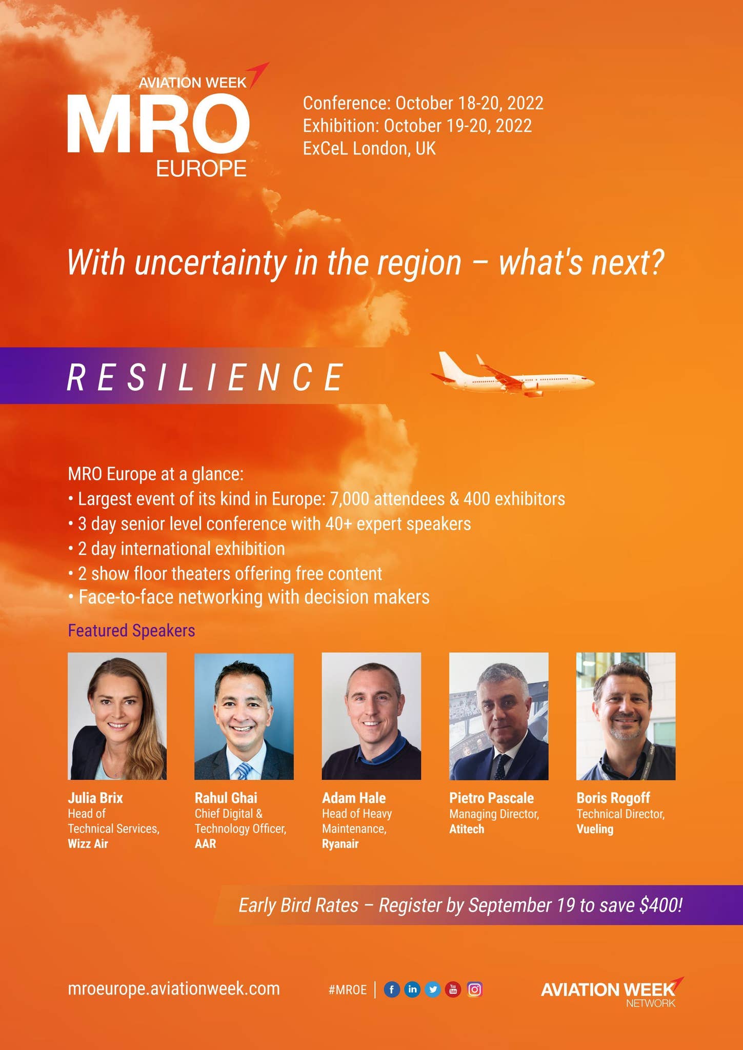 MRO Europe 2022 Brochure by AviationWeek - Issuu