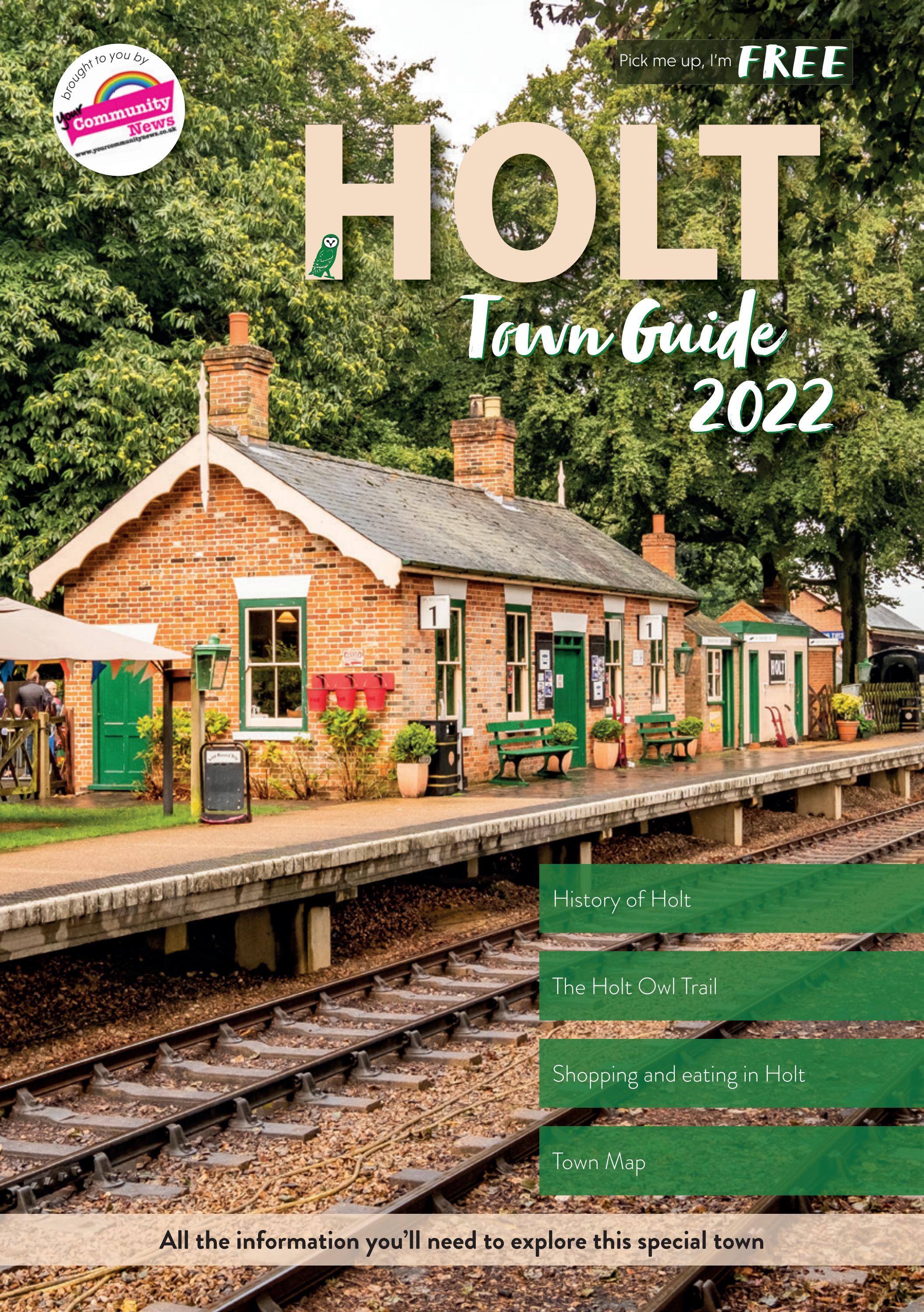 Holt Town Guide - 2022 by Countrywide Publications - Issuu