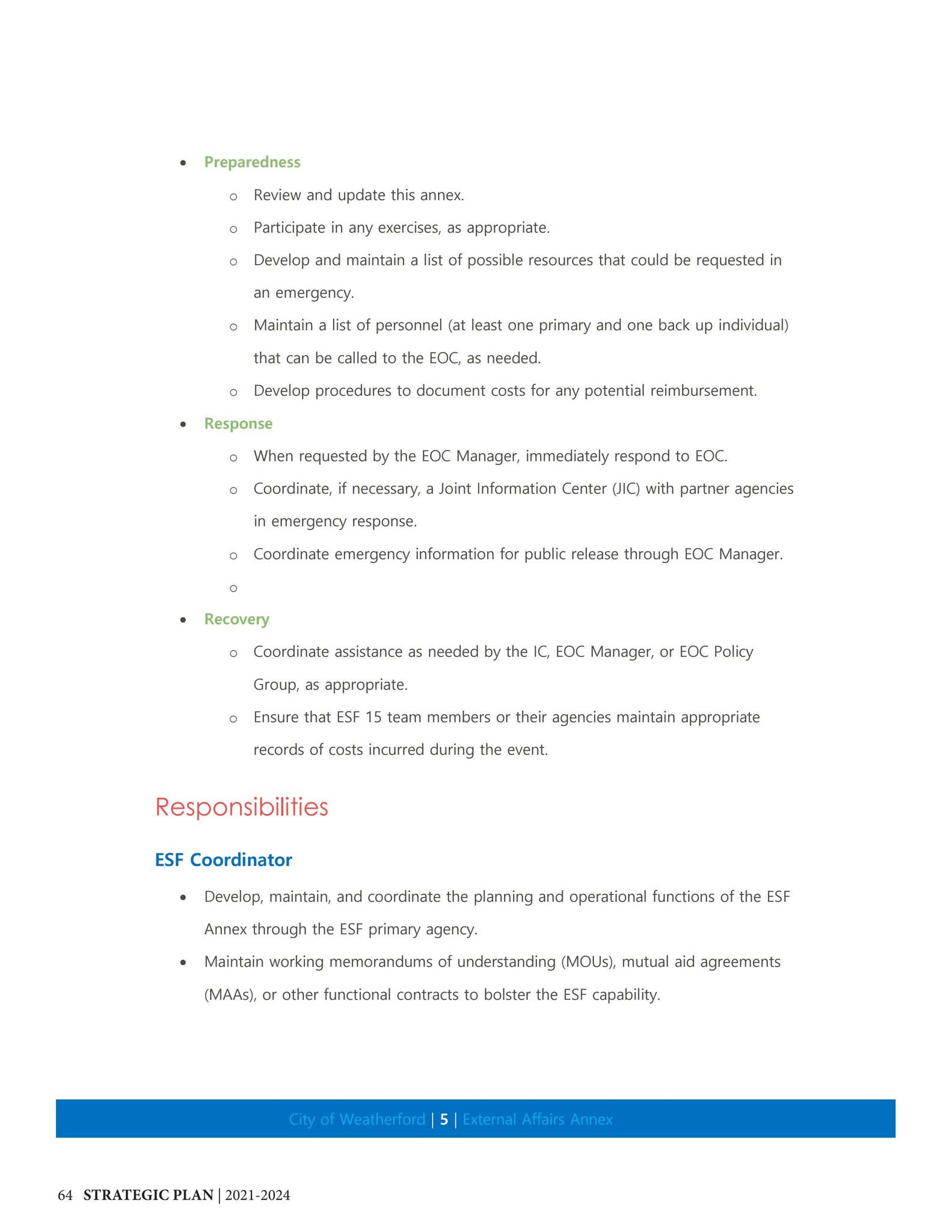 Strategic Communications Plan 2021-2024 by City of Weatherford - Issuu