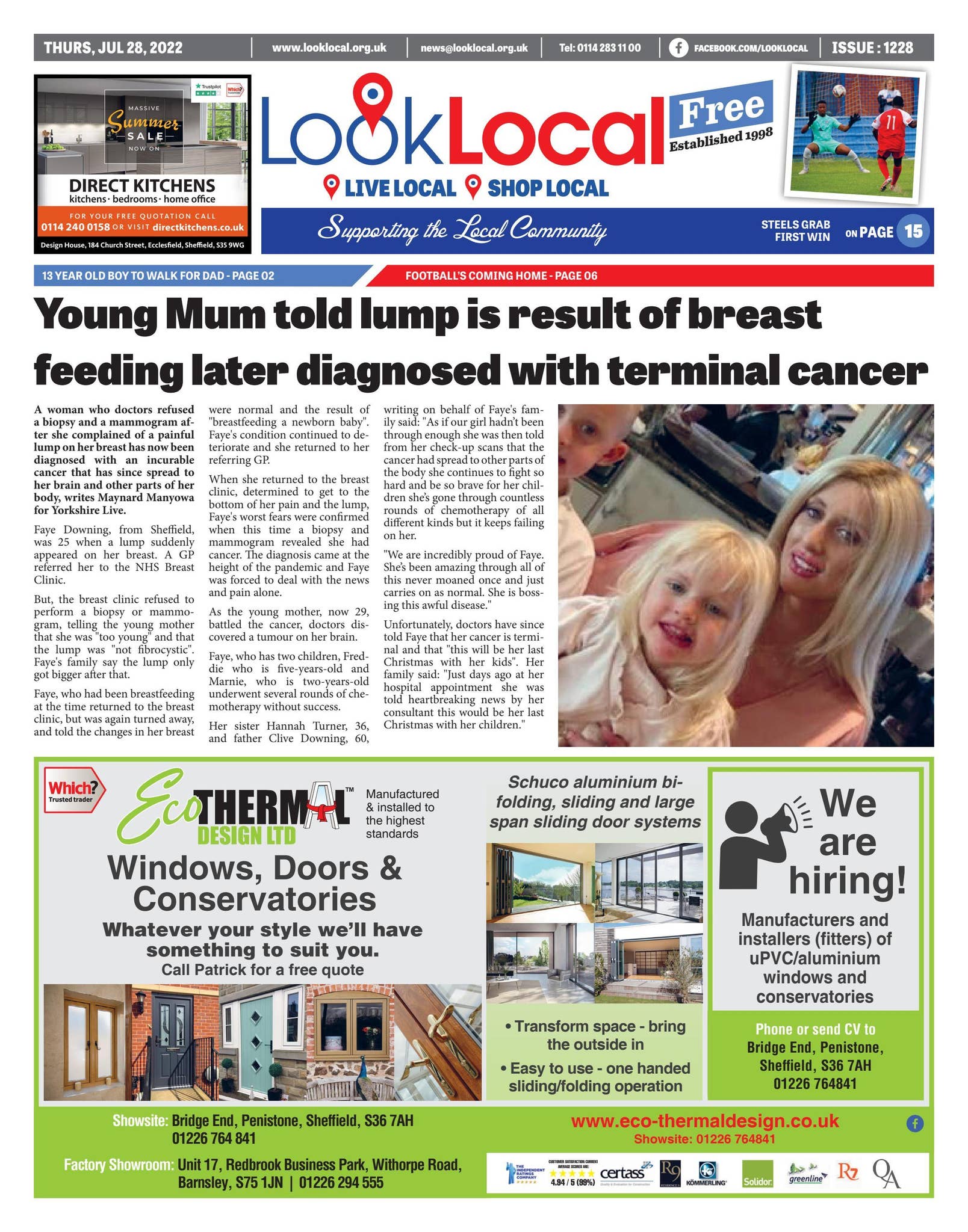 Look Local Issue 1228 Thursday 28 July 2022 by Look Local Newspaper - Issuu