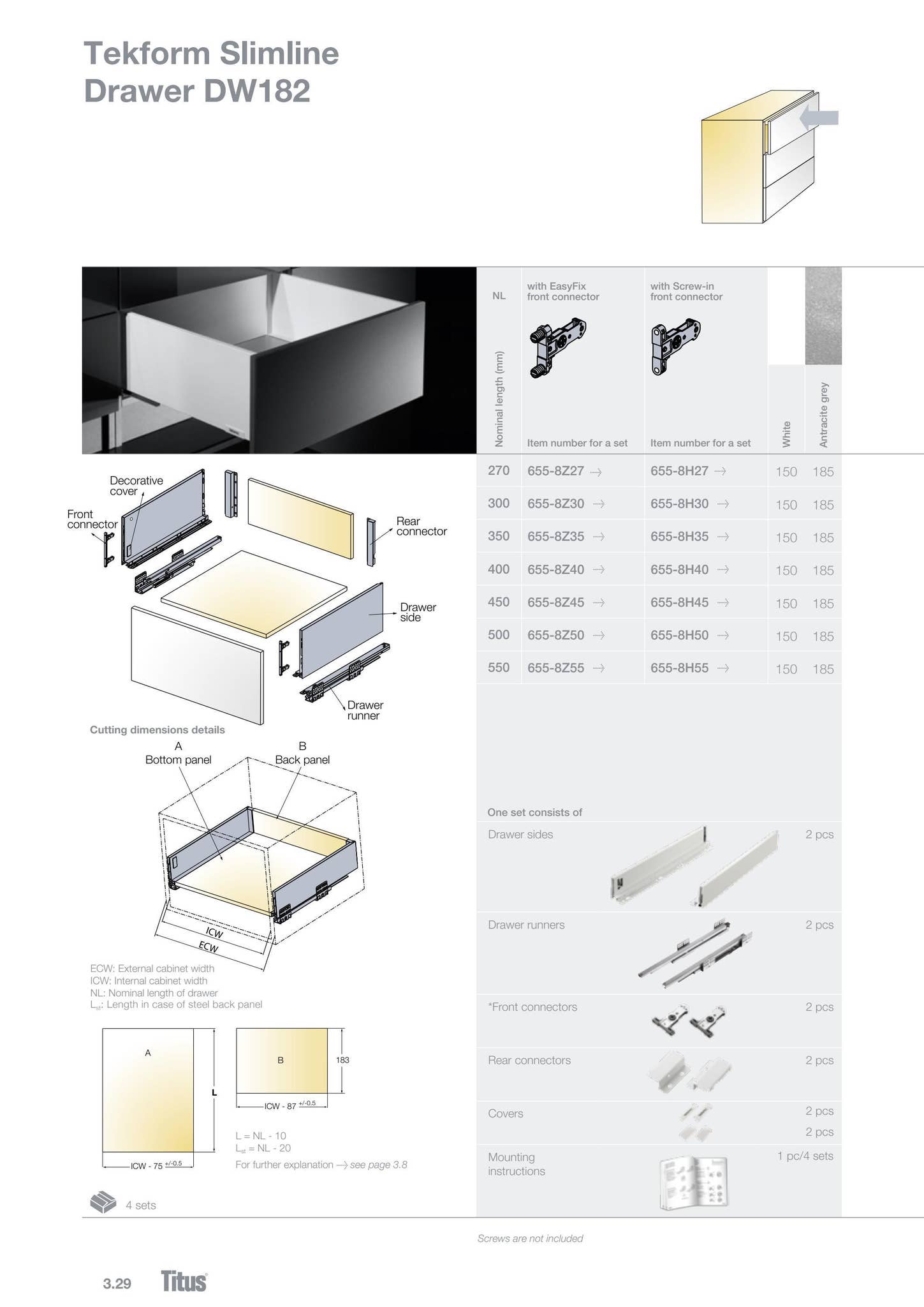 Tekform Slimline Drawer - catalogue EN by Titus Group - Issuu