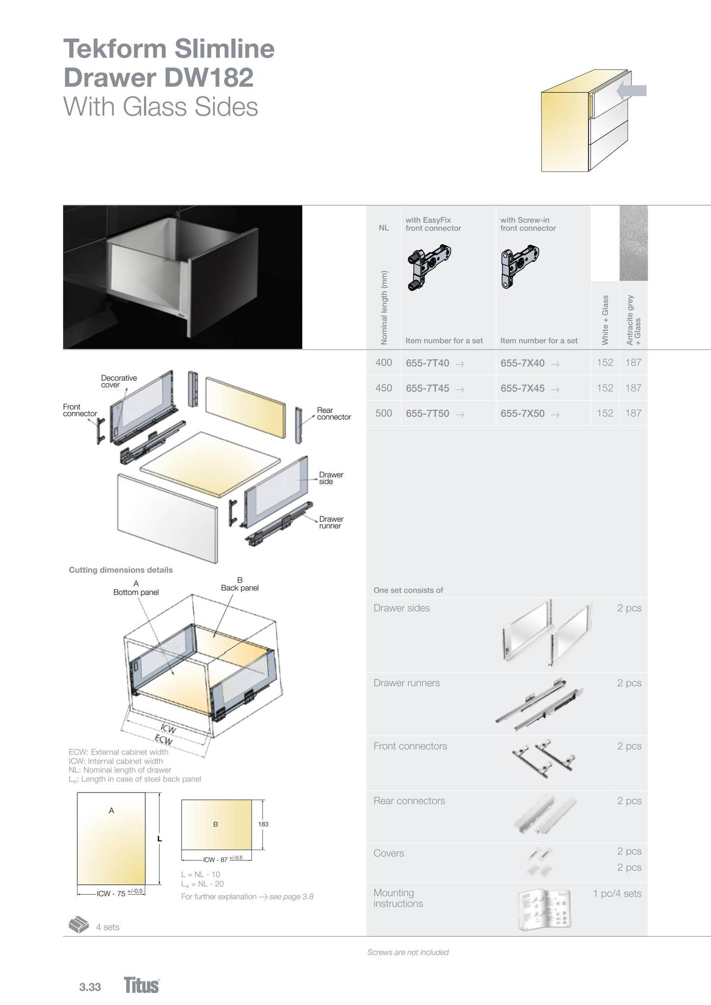 Tekform Slimline Drawer - catalogue EN by Titus Group - Issuu