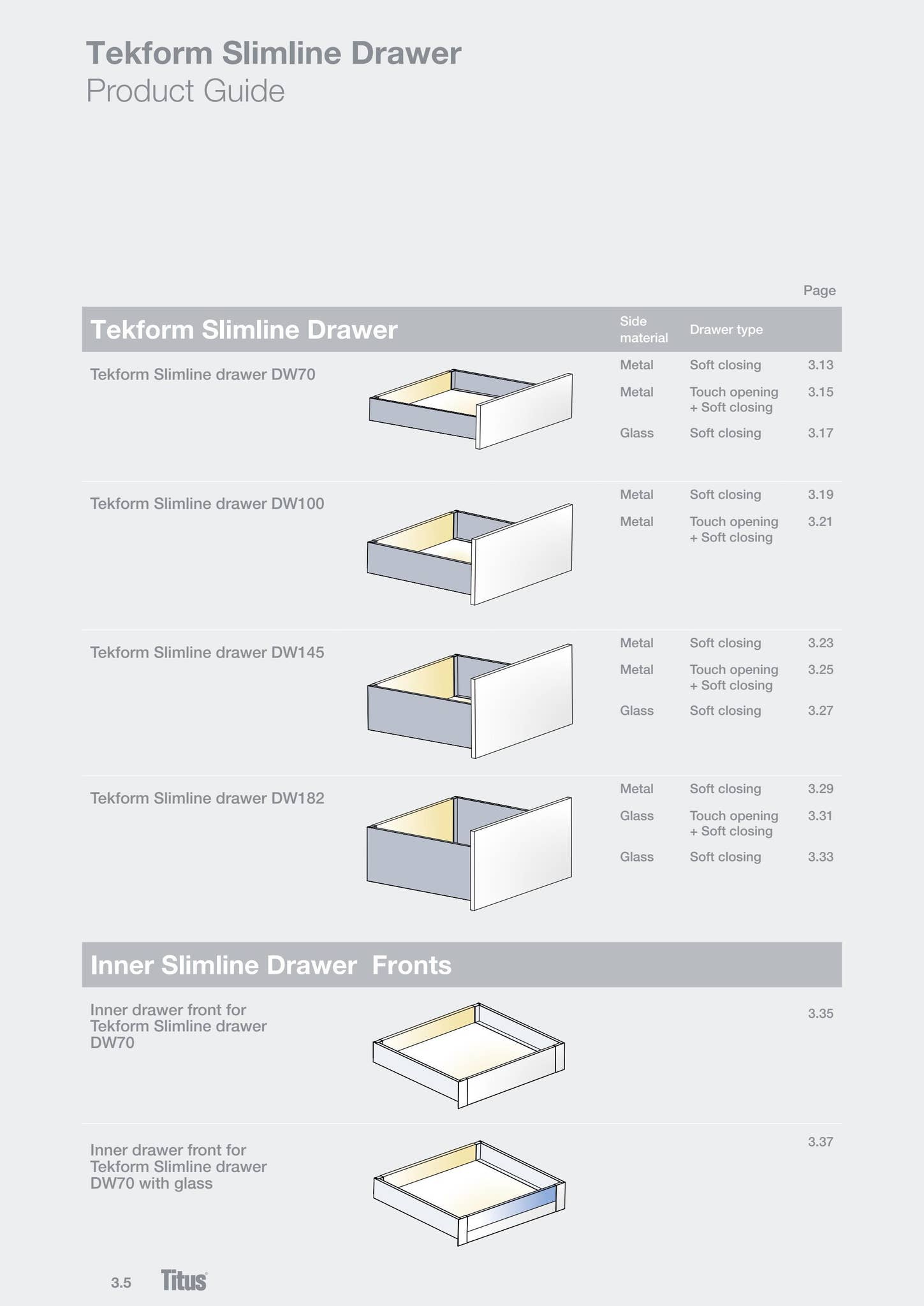 Tekform Slimline Drawer - catalogue EN by Titus Group - Issuu