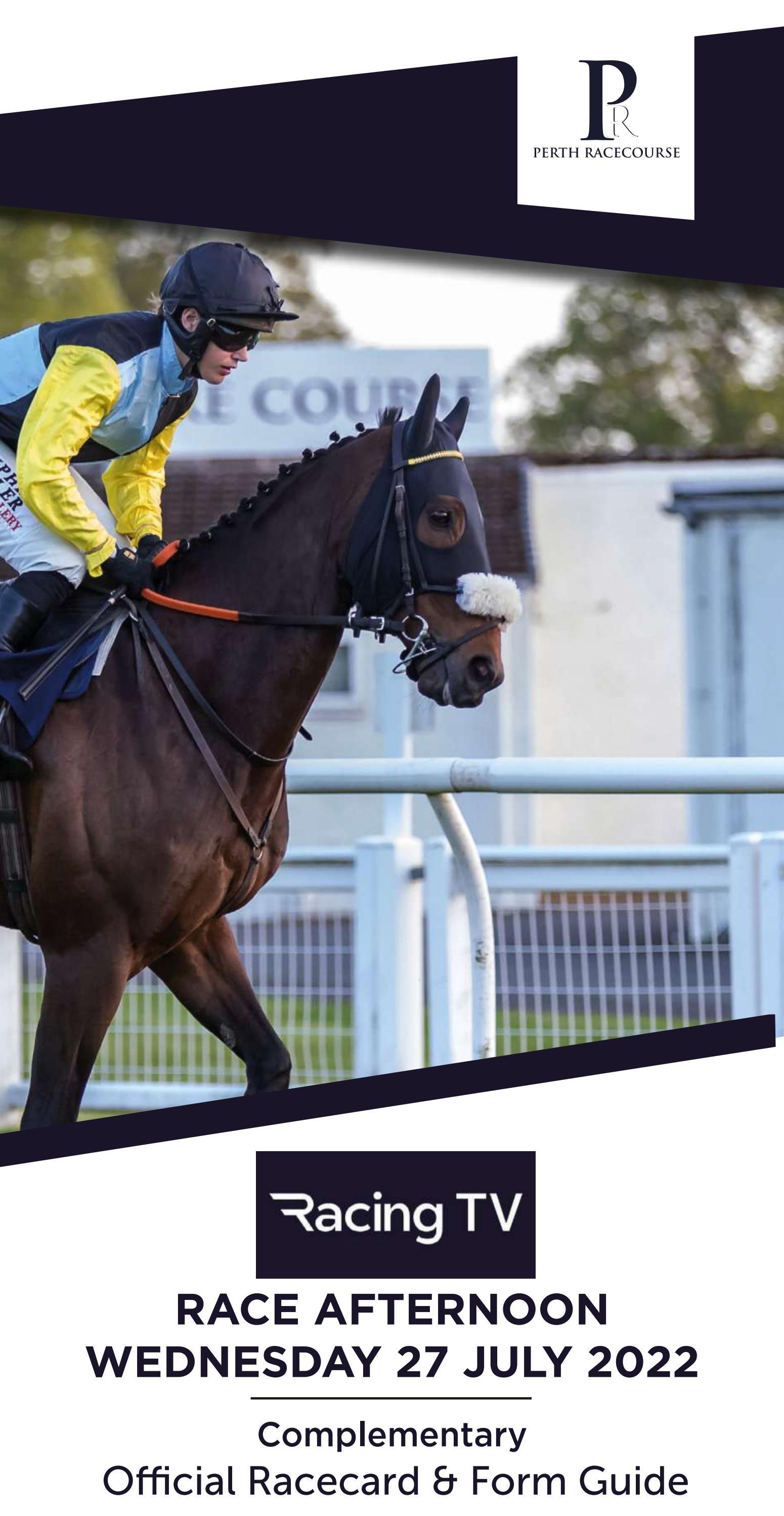 Perth Racecard - Wednesday 27th July by Weatherbys - Issuu