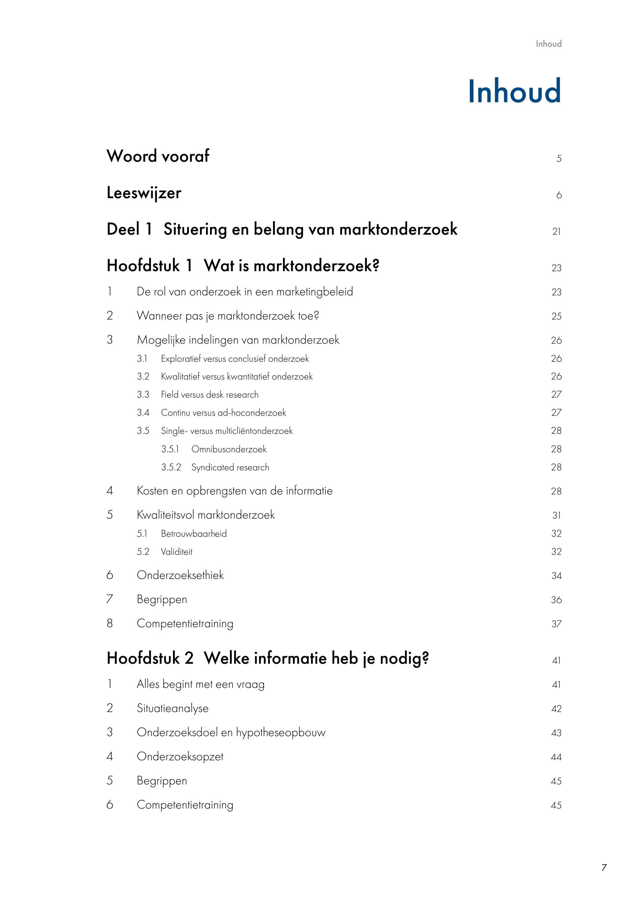 Inhoudsopgave_Dit is marktonderzoek by VAN IN - Issuu