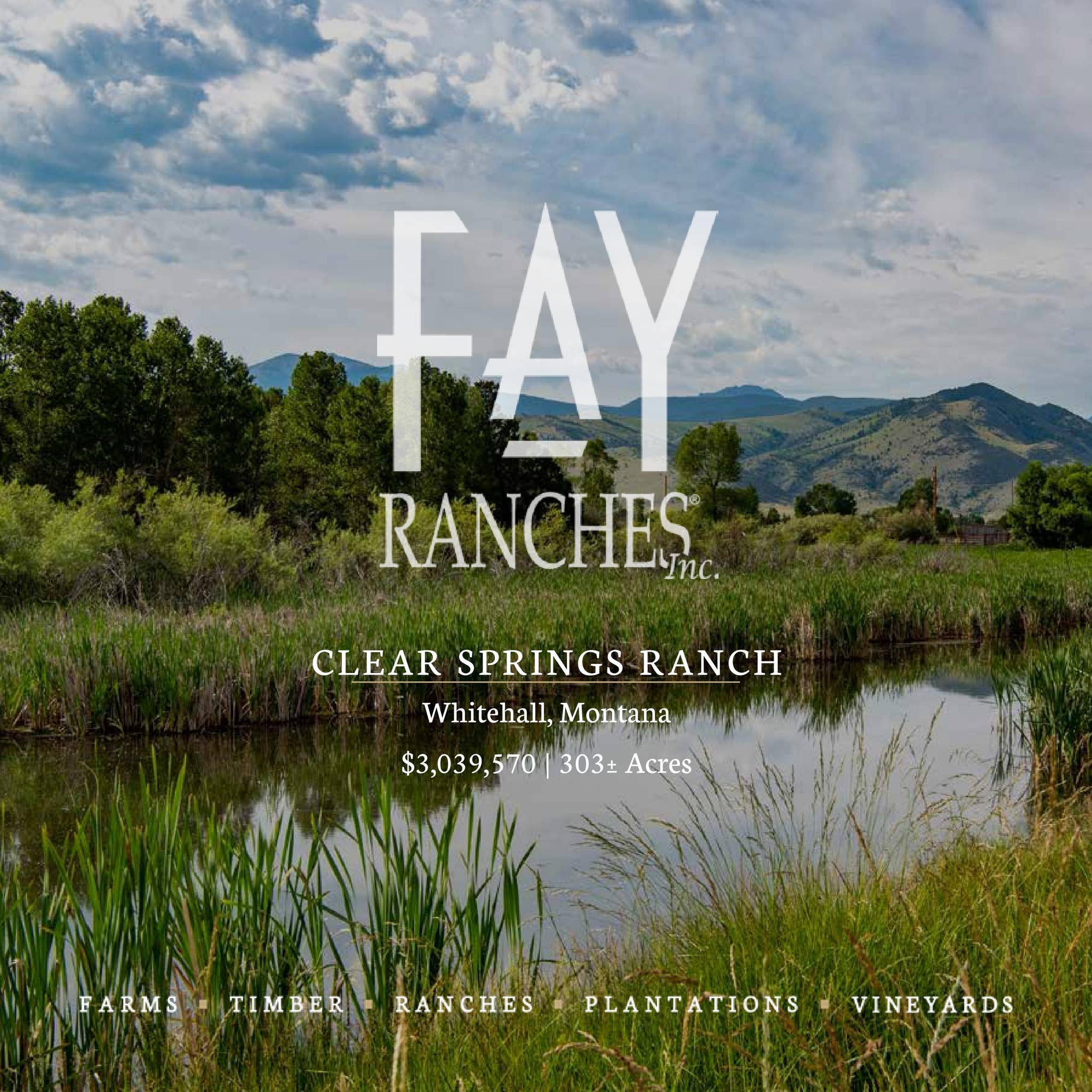 SOLD: Clear Springs Ranch | Fay Ranches by Fay Ranches - Issuu