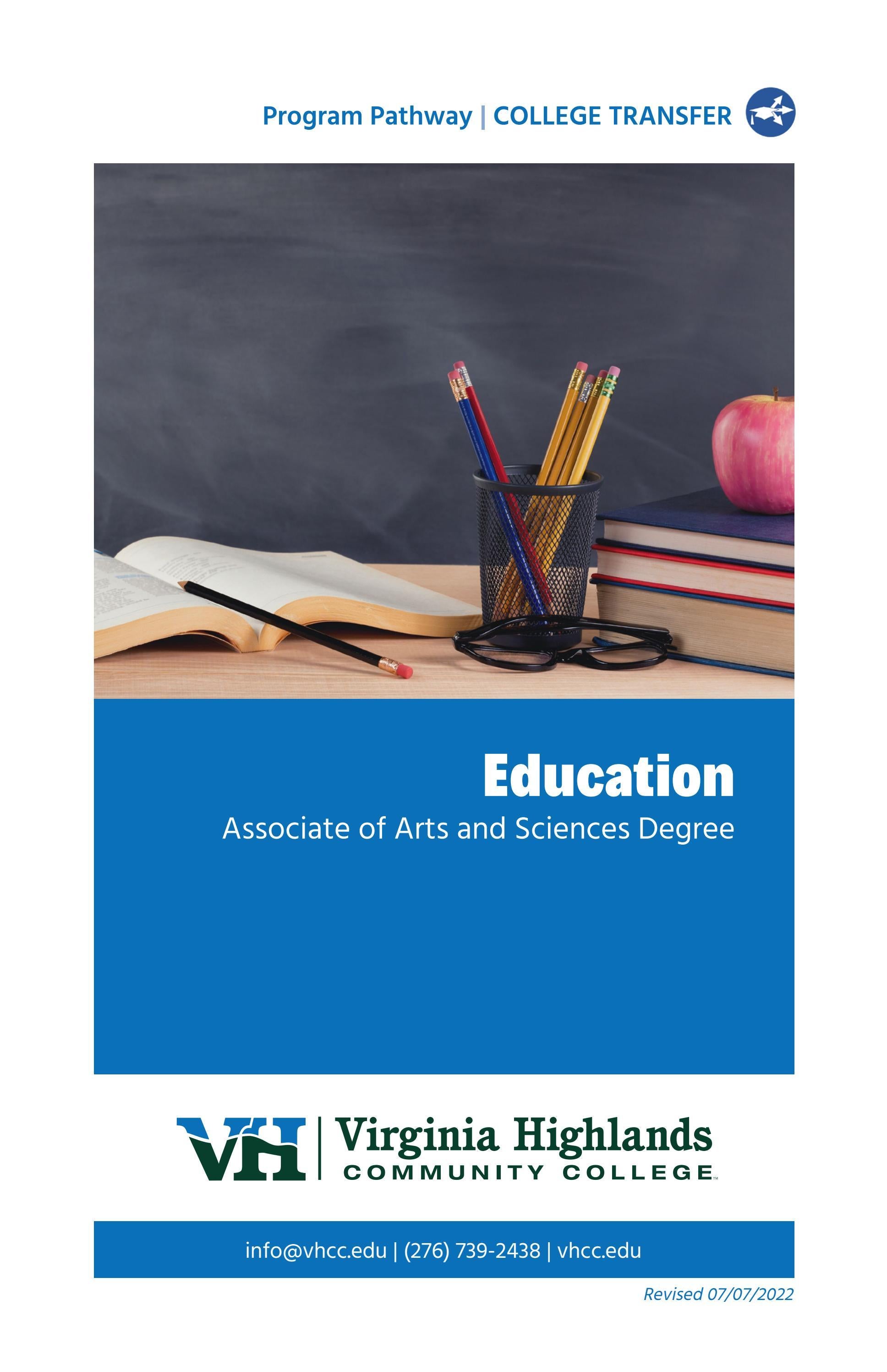 Education Program Pathway | VHCC by Virginia Highlands Community ...