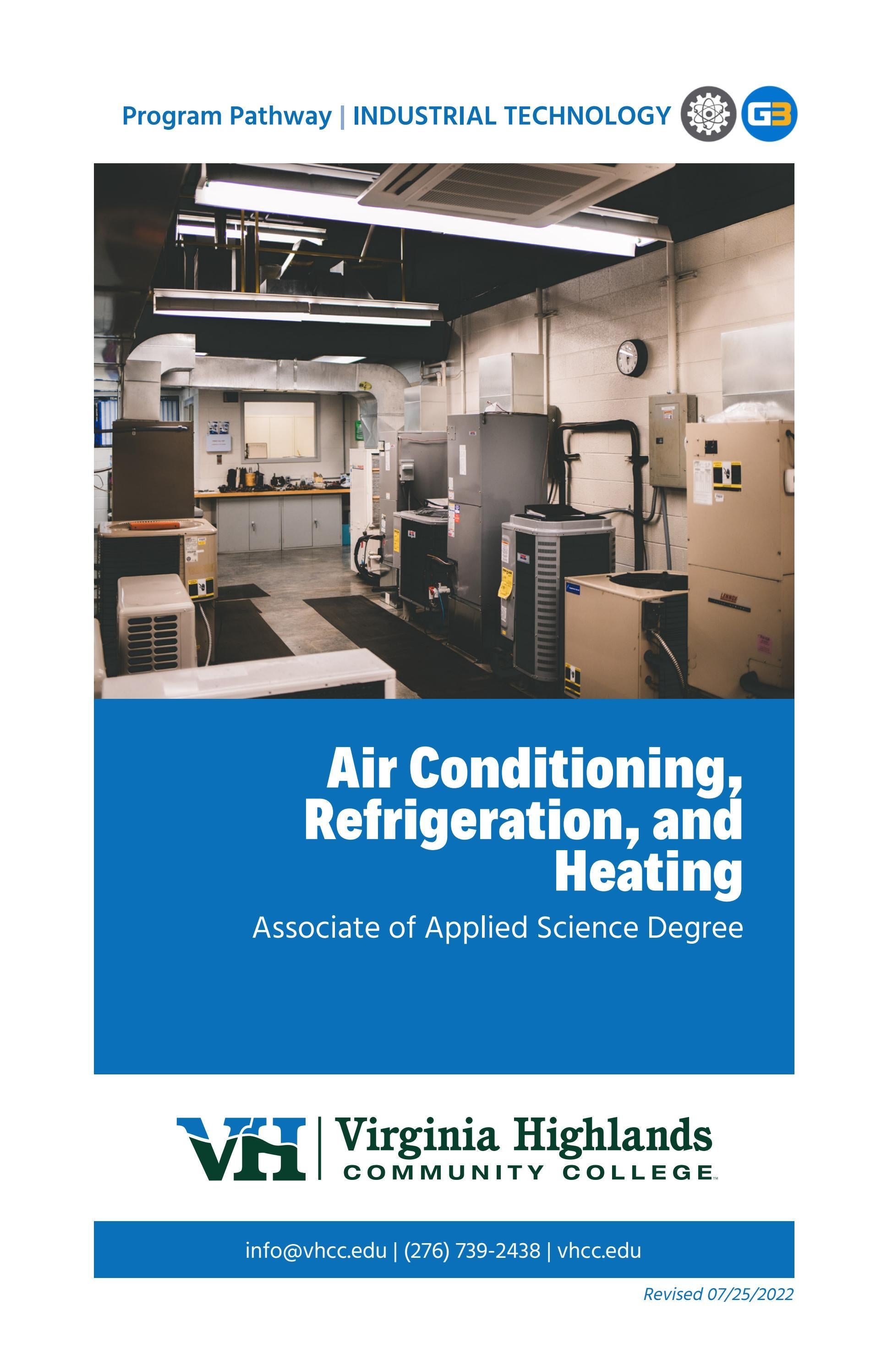 Air Conditioning, Refrigeration, and Heating Pathway | VHCC by Virginia ...