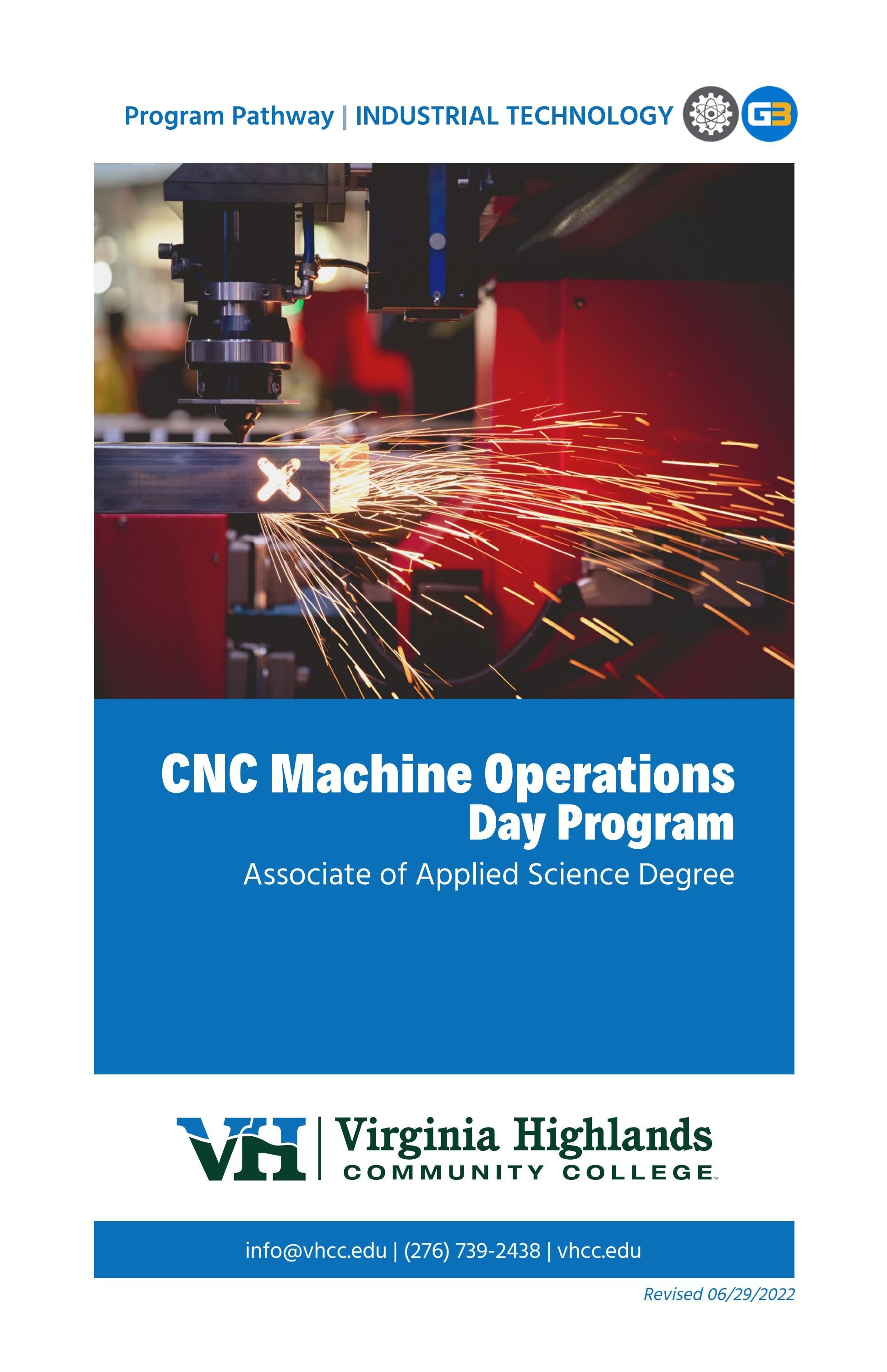 CNC Machine Operations Pathway - Day Program | VHCC by Virginia ...
