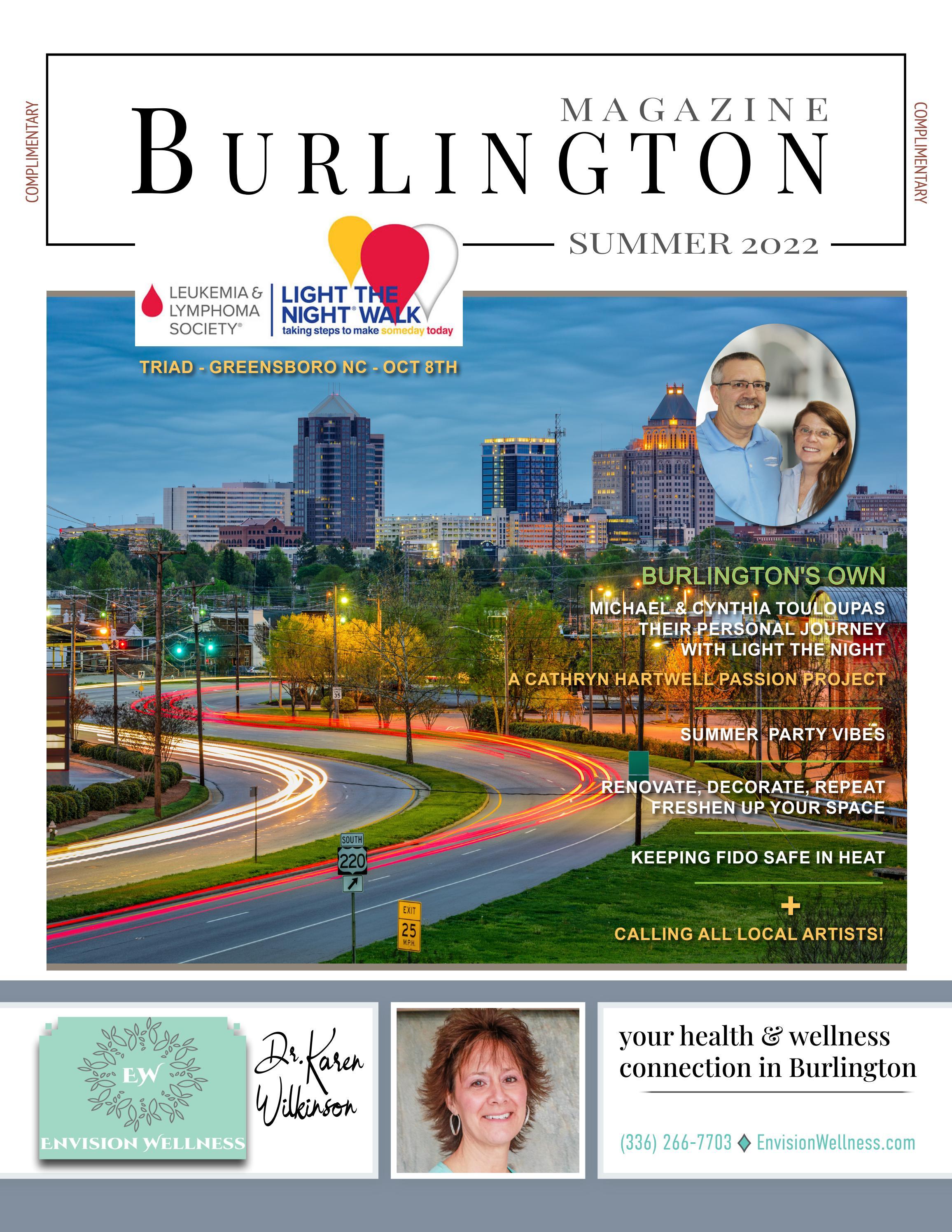 Burlington Magazine - SUMMER 2022 by Local Umbrella Media - Issuu