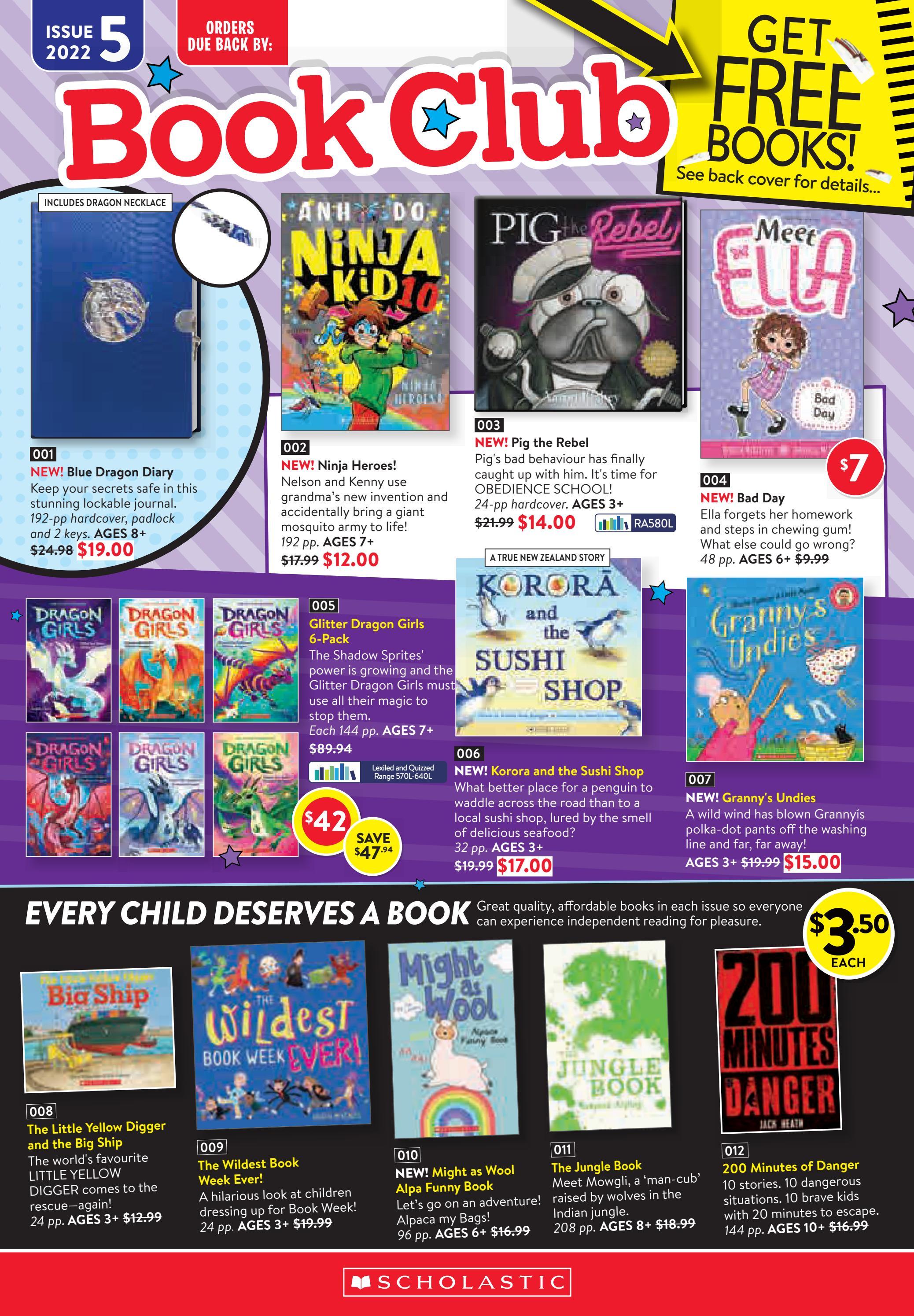 Book Club Issue 5, 2022 – Scholastic New Zealand by scholasticnz - Issuu