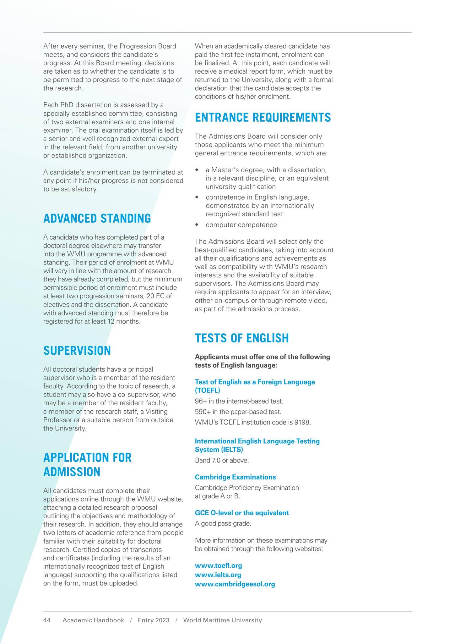 WMU Academic Handbook Entry 2023 by World Maritime University - Issuu