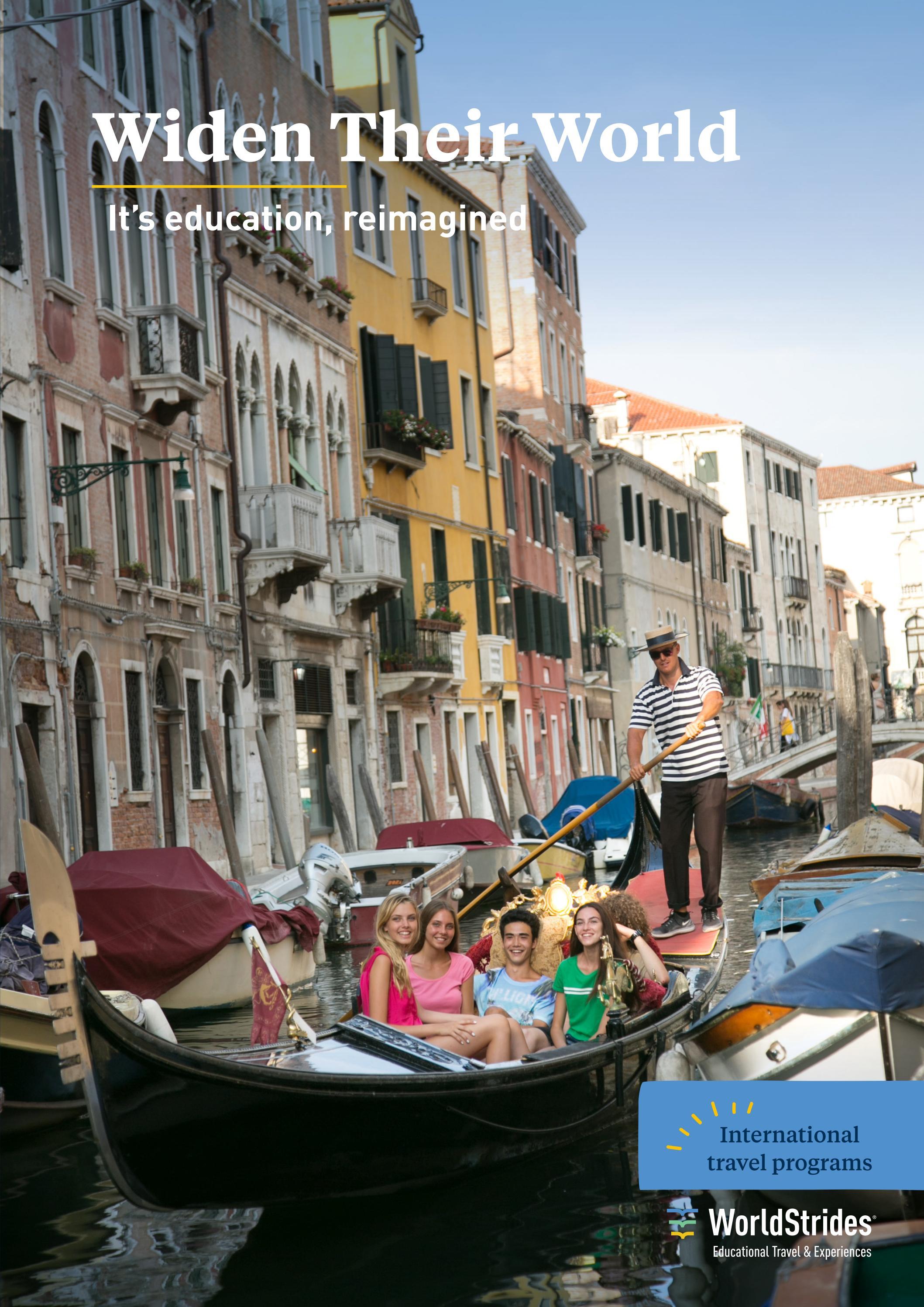 WorldStrides International Brochure by WorldStrides Australia - Issuu