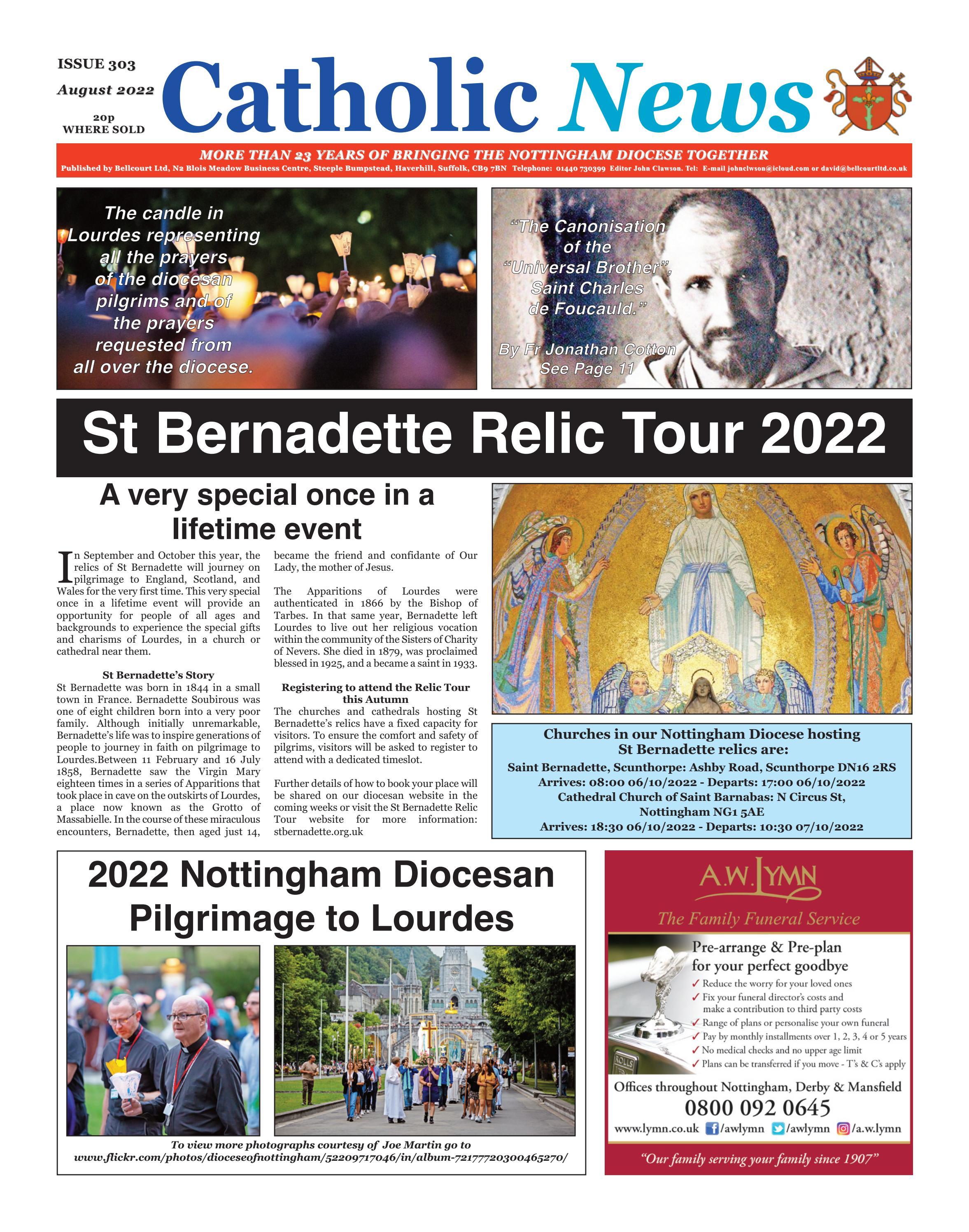 Catholic News Nottingham August 2022 by CathCom - Issuu