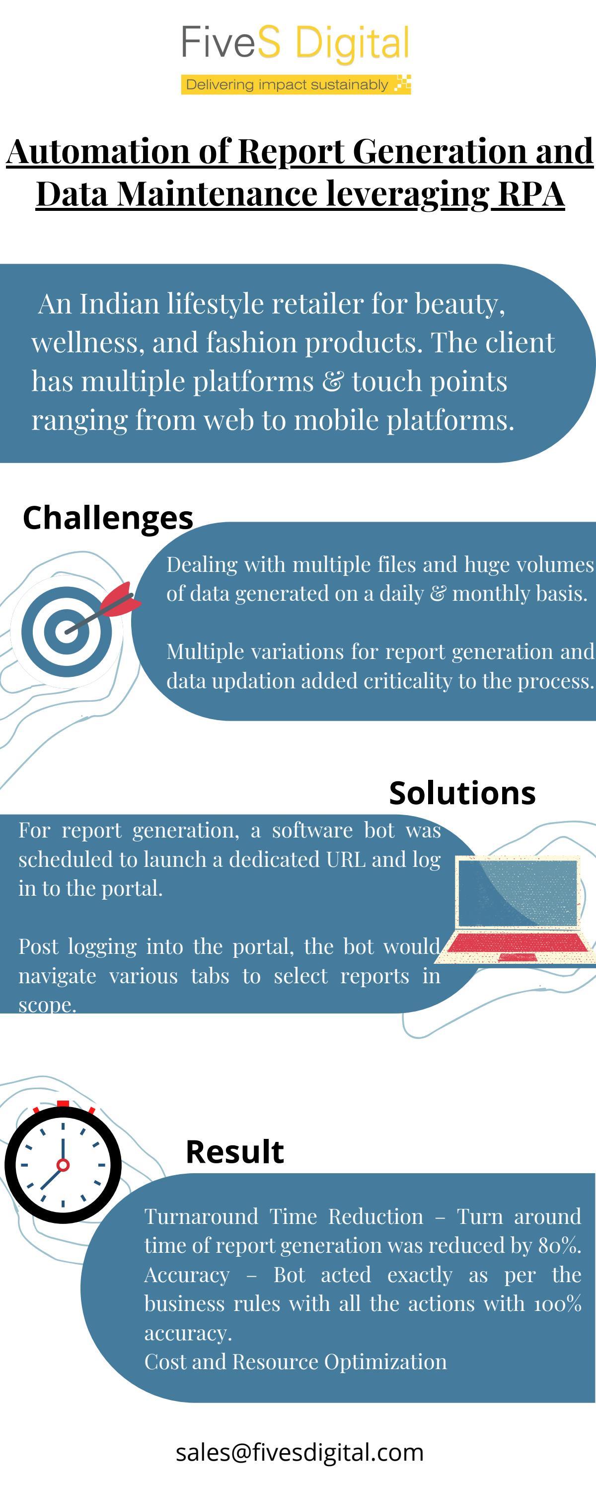 Automation of Report Generation and Data Maintenance leveraging RPA by ...