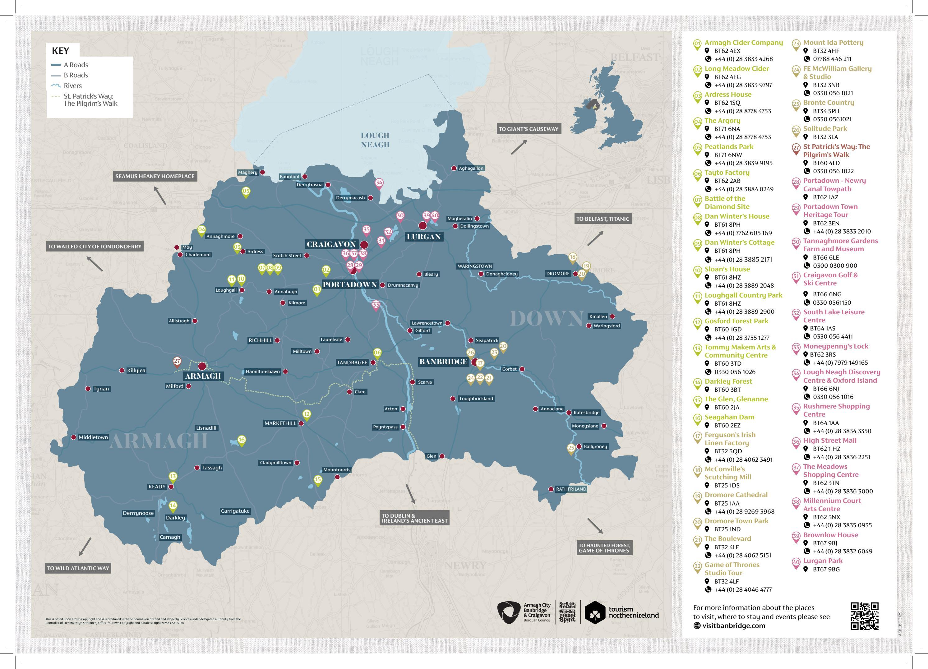 Borough Map 2022 by Armagh City Banbridge & Craigavon Borough Council ...