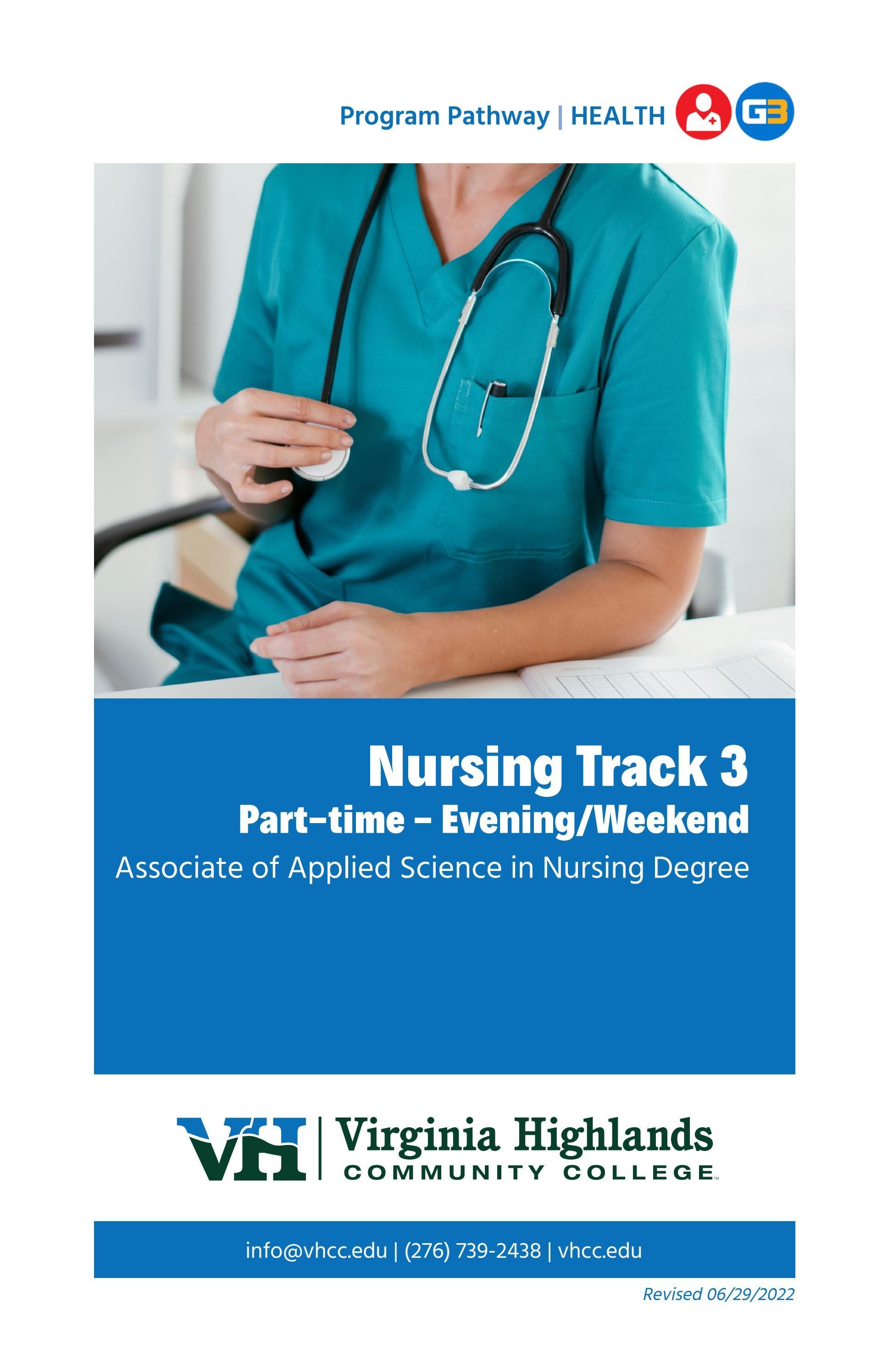 Nursing - Track 3 Program Pathway | VHCC by Virginia Highlands ...