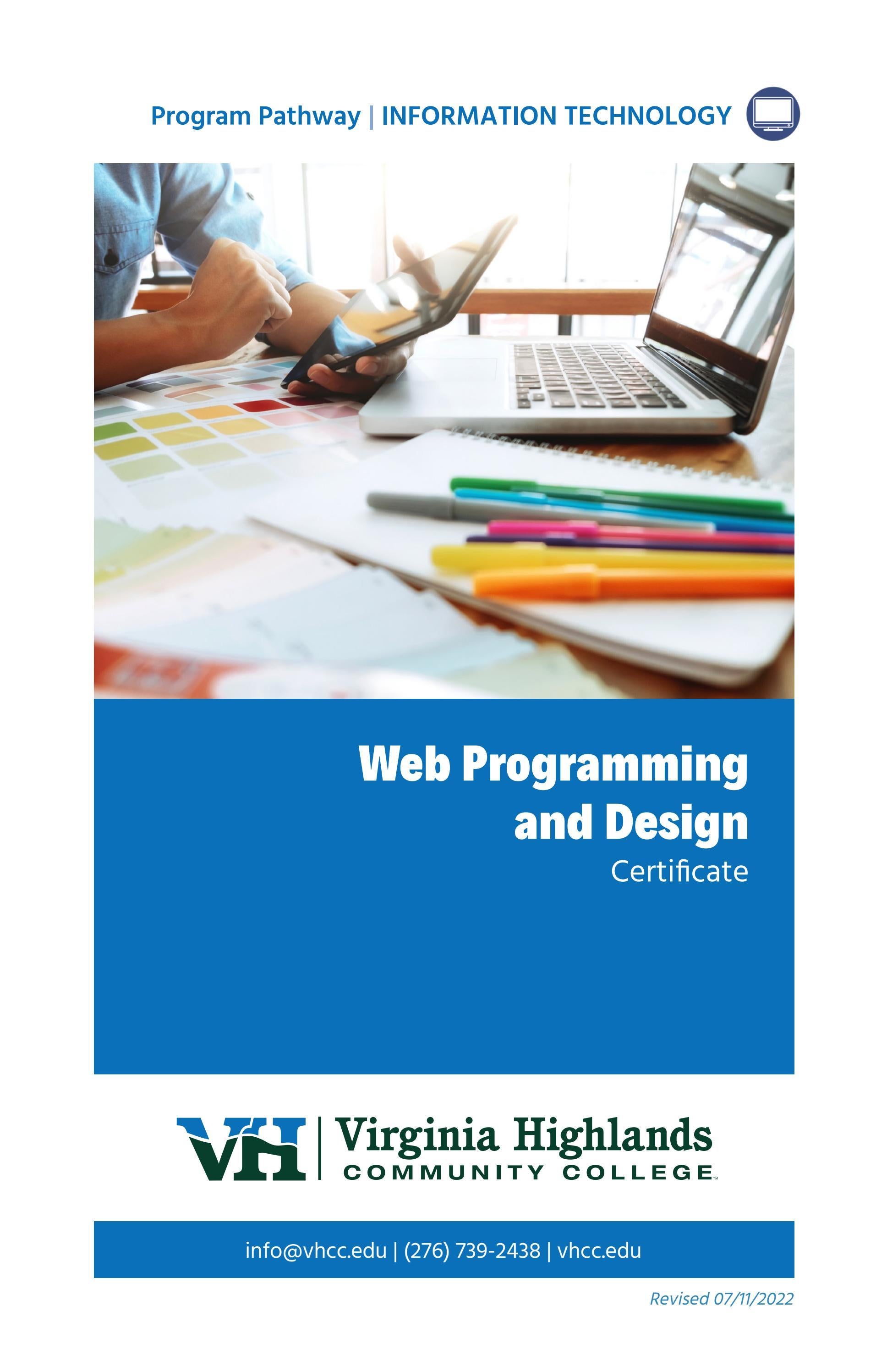 Web Programming and Design Pathway | VHCC by Virginia Highlands ...
