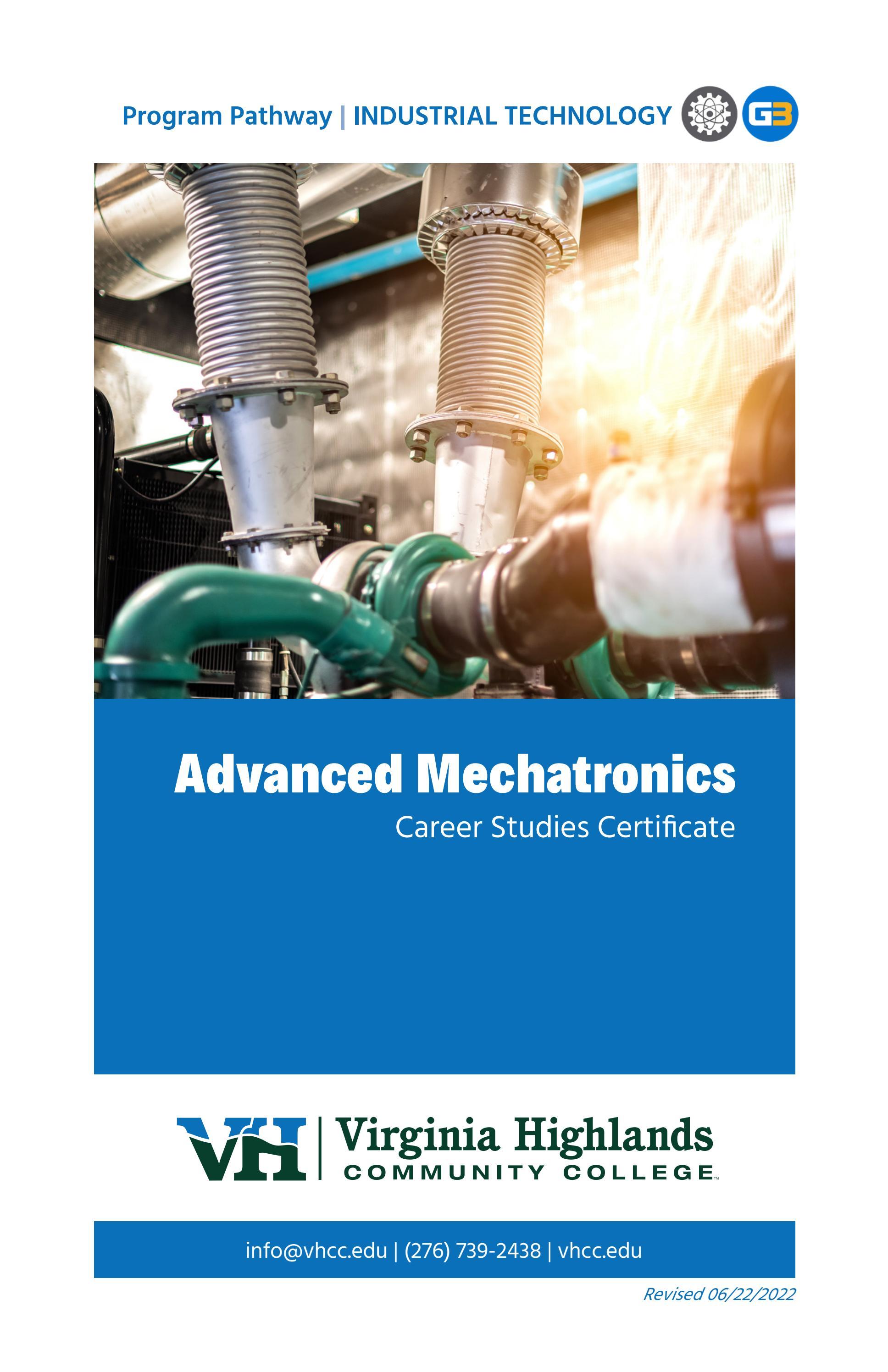 Advanced Mechatronics Pathway | VHCC by Virginia Highlands Community ...