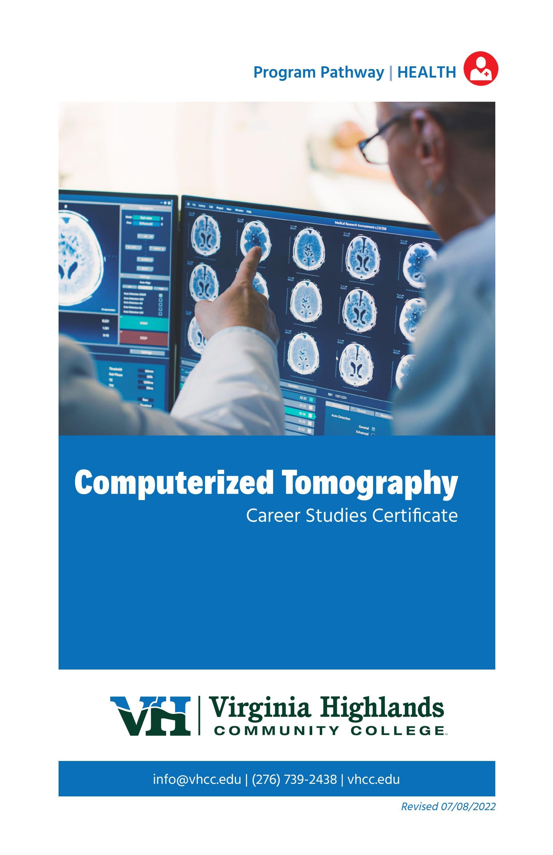 Computerized Tomography Pathway | VHCC by Virginia Highlands Community ...