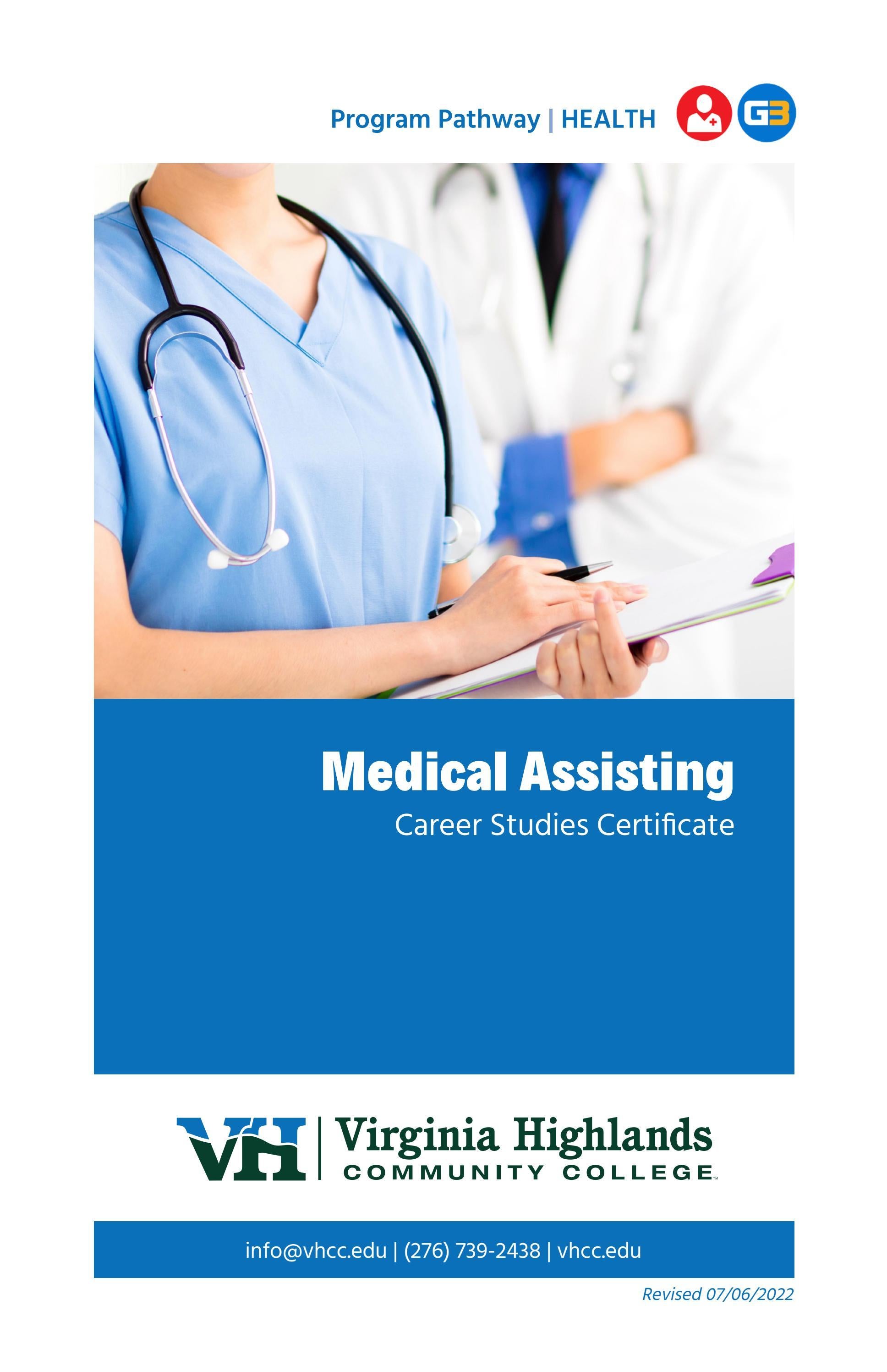 Medical Assisting Pathway | VHCC by Virginia Highlands Community ...