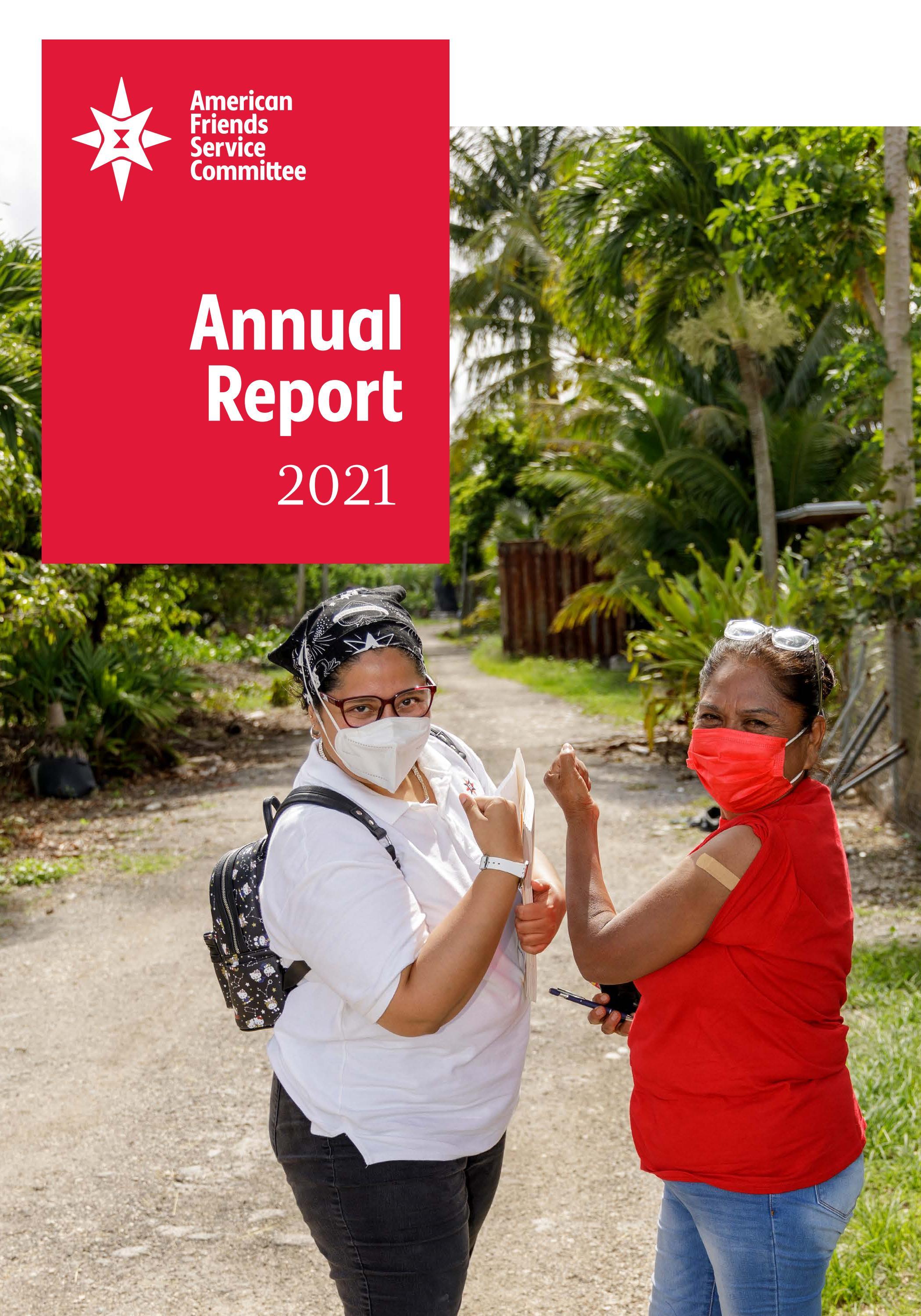 AFSC Annual Report 2021 by American Friends Service Committee (AFSC ...