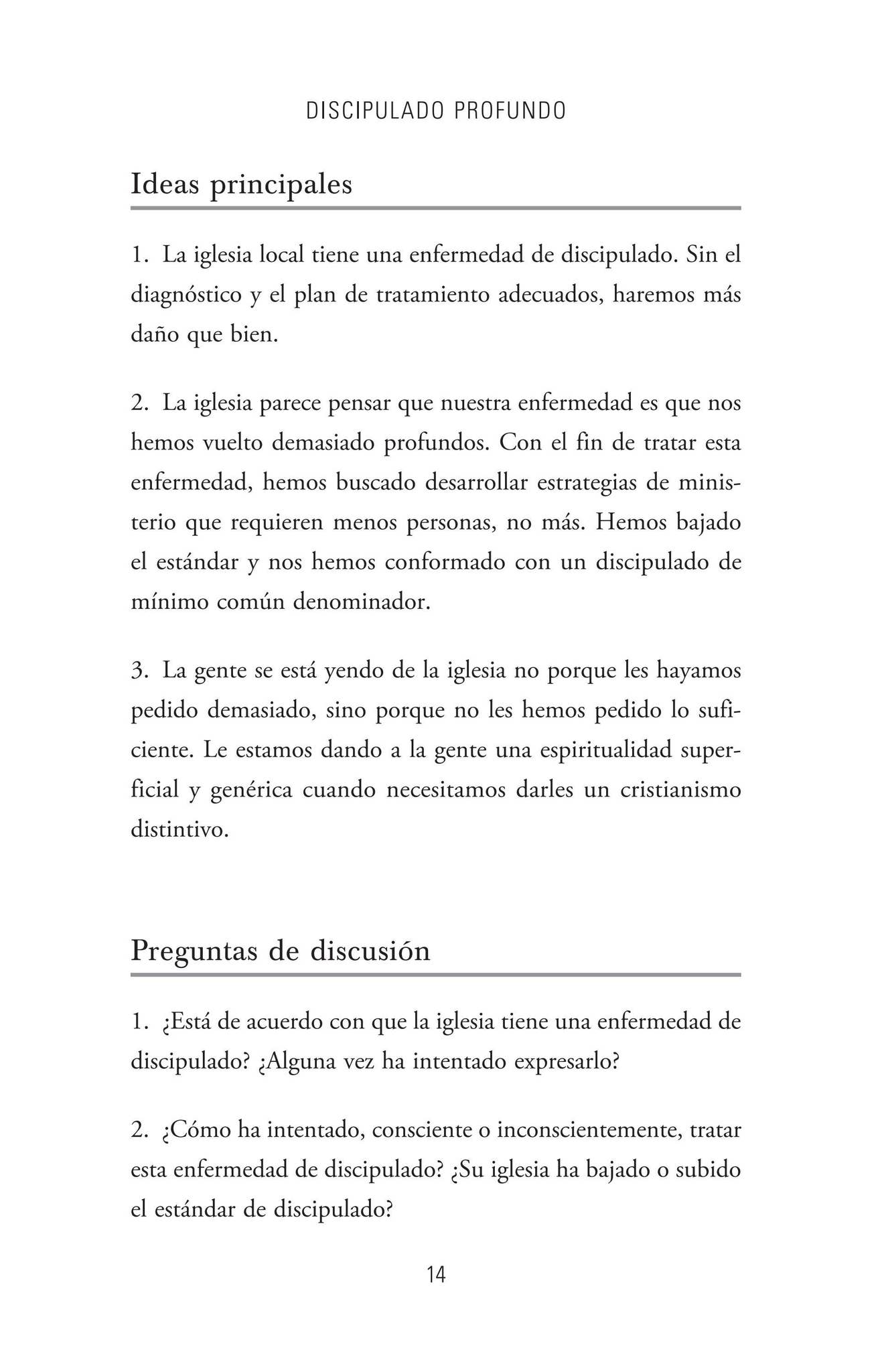 Discipulado profundo (muestra) by lifeway-espanol - Issuu
