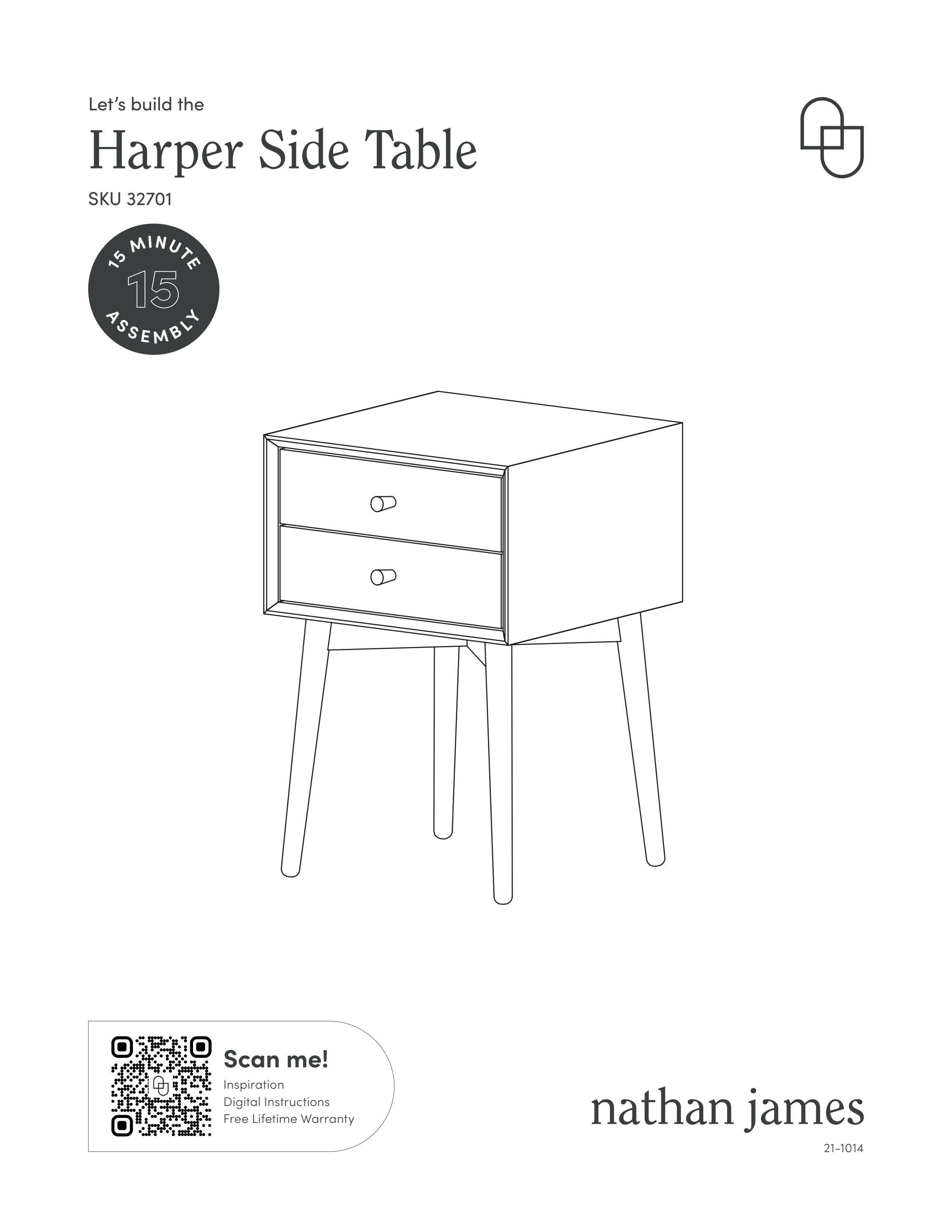 Harper Side Table Instruction Sheet by nathanjameshome - Issuu
