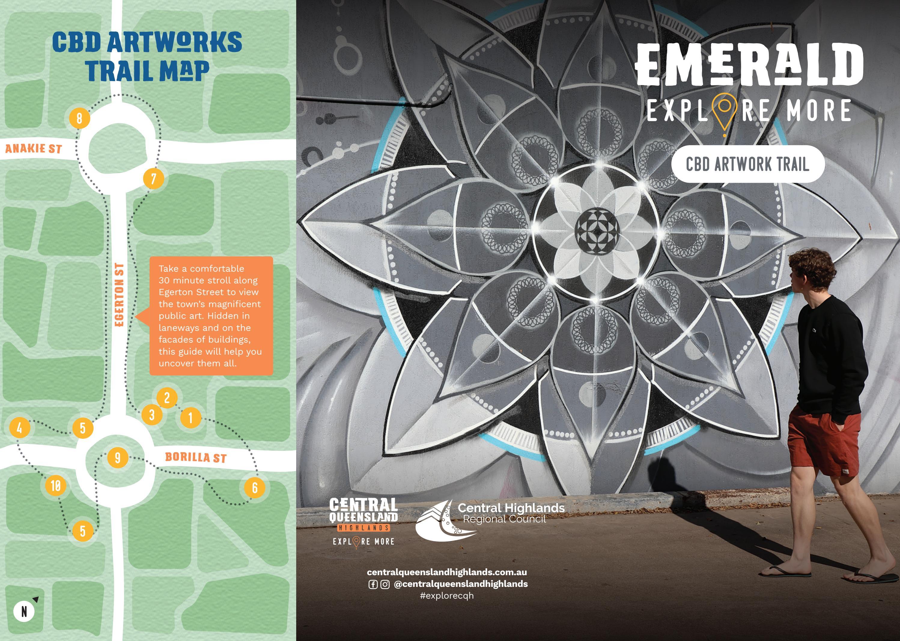 Central Queensland Highlands Emerald CBD Artwork Trail by Central ...