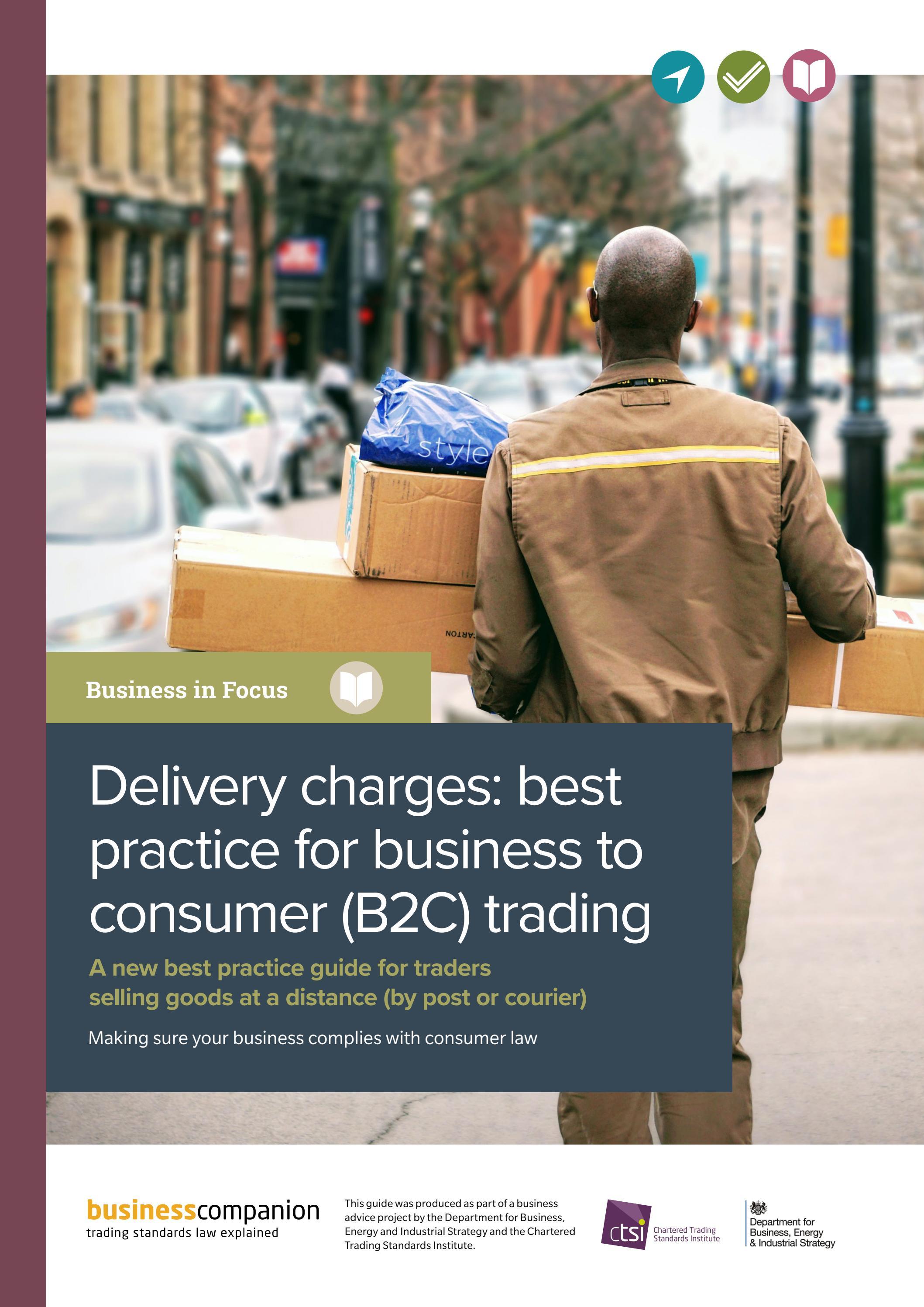Delivery Charges Best Practice For Business To Consumer B2C Trading Delivery Charges Best Practice For Business To Consumer B2C Trading