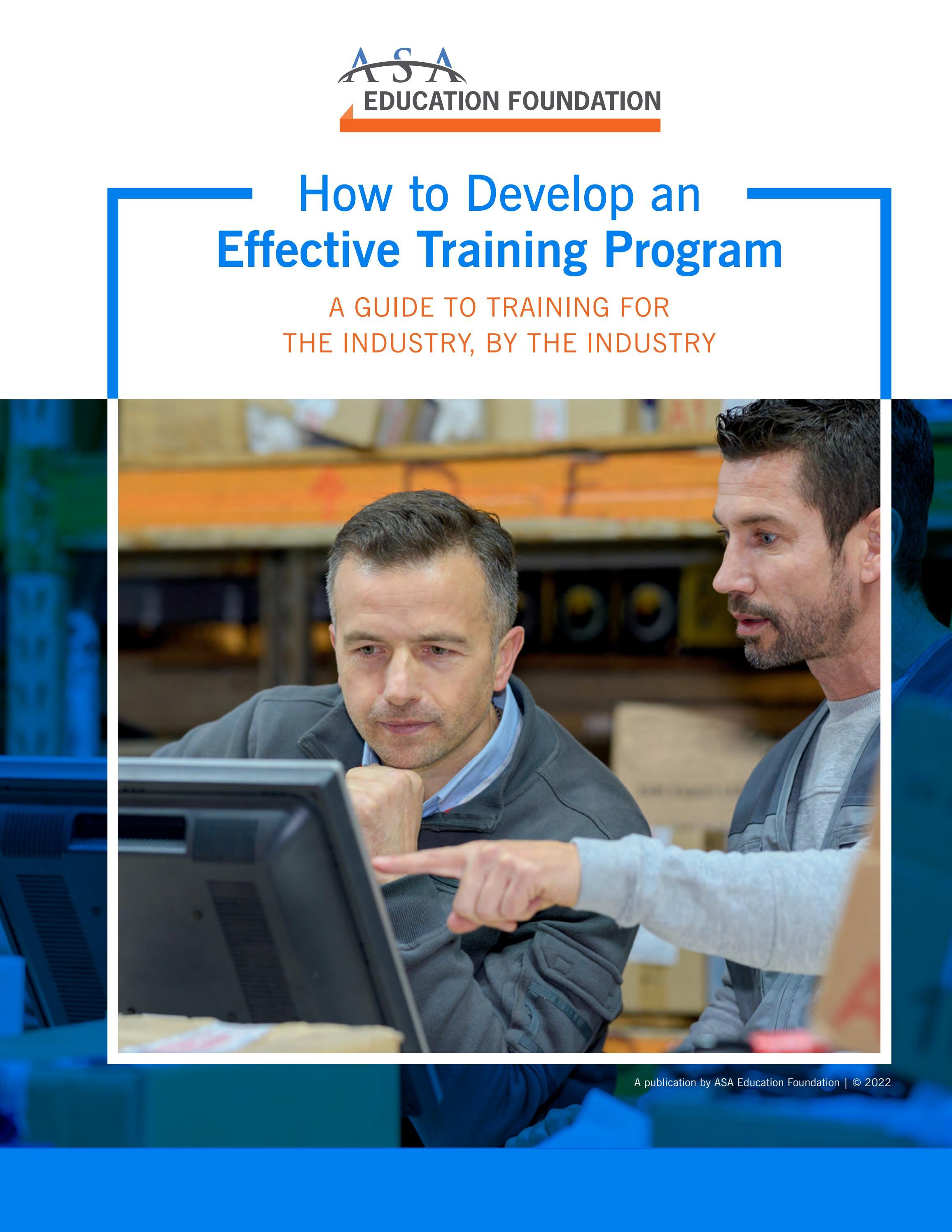 How to Develop an Effective Training Program by American Supply ...