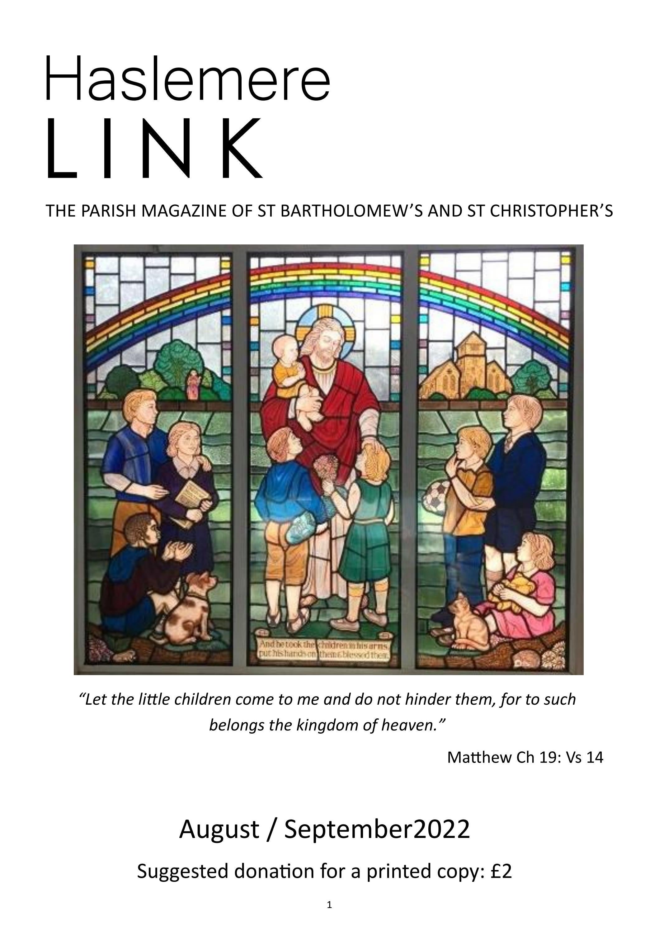 Haslemere Parish Link Magazine August / September 2022 by ...
