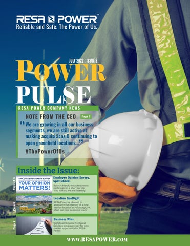 RESA Power Newsletter _Issue#2_2022 by Julia Baranava - Issuu