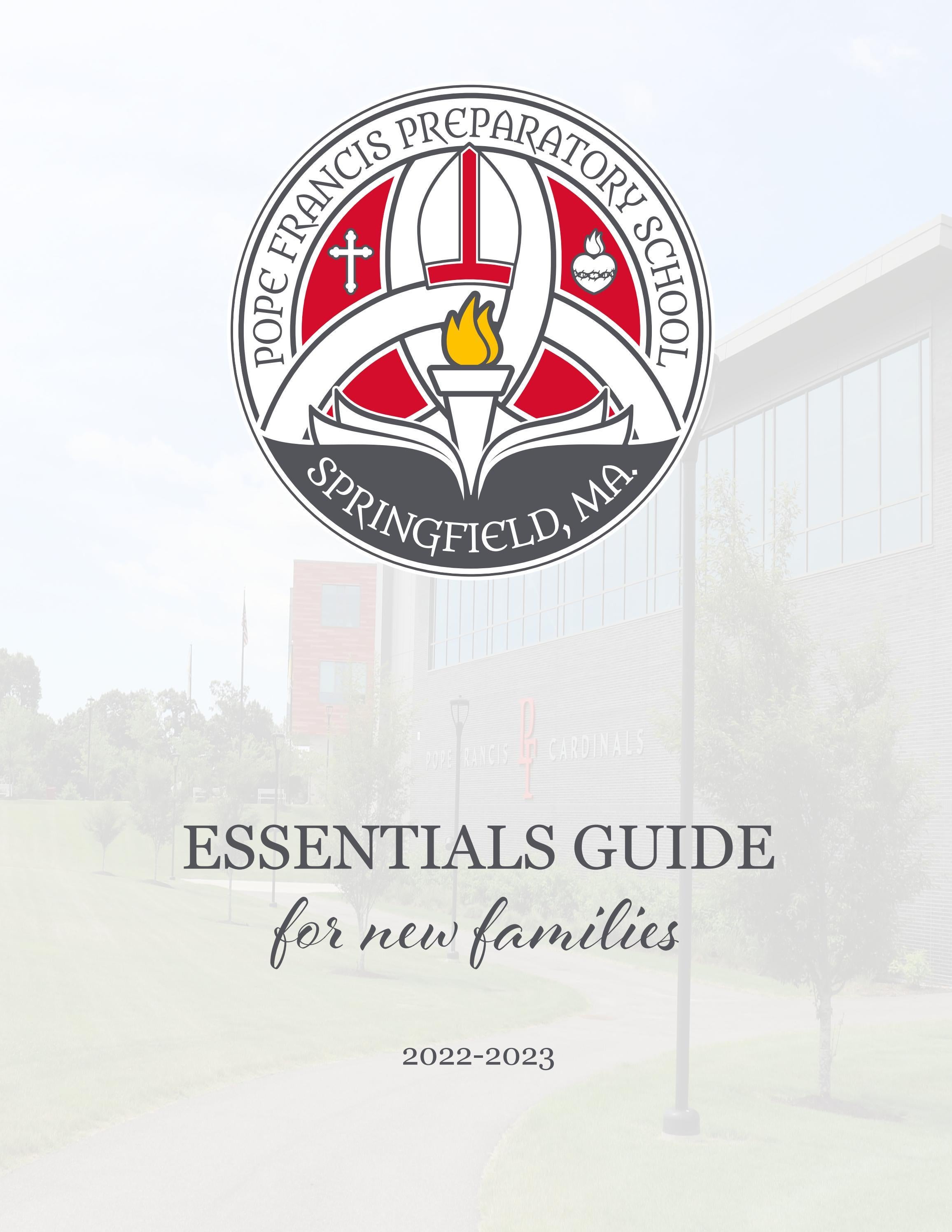 Essentials Guide for New Families by Pope Francis Preparatory School ...