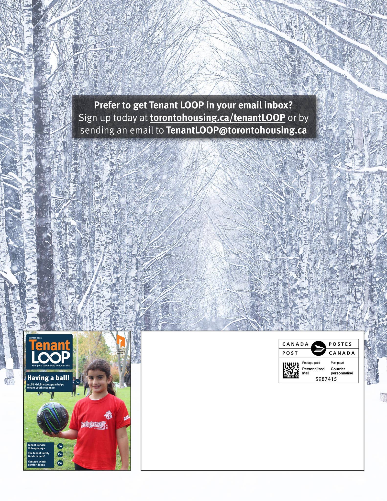 Tenant LOOP - Winter 2021 by Toronto Community Housing - Issuu