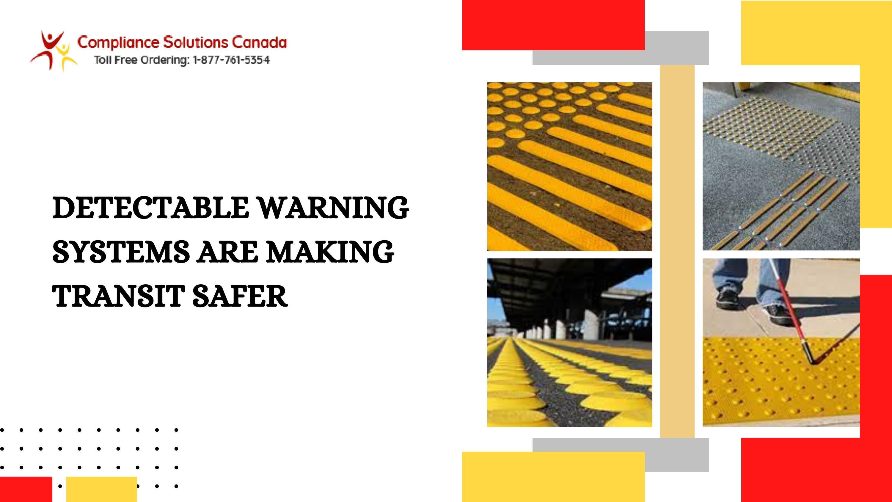 DETECTABLE WARNING SYSTEMS ARE MAKING TRANSIT SAFER by Tactile Solution ...