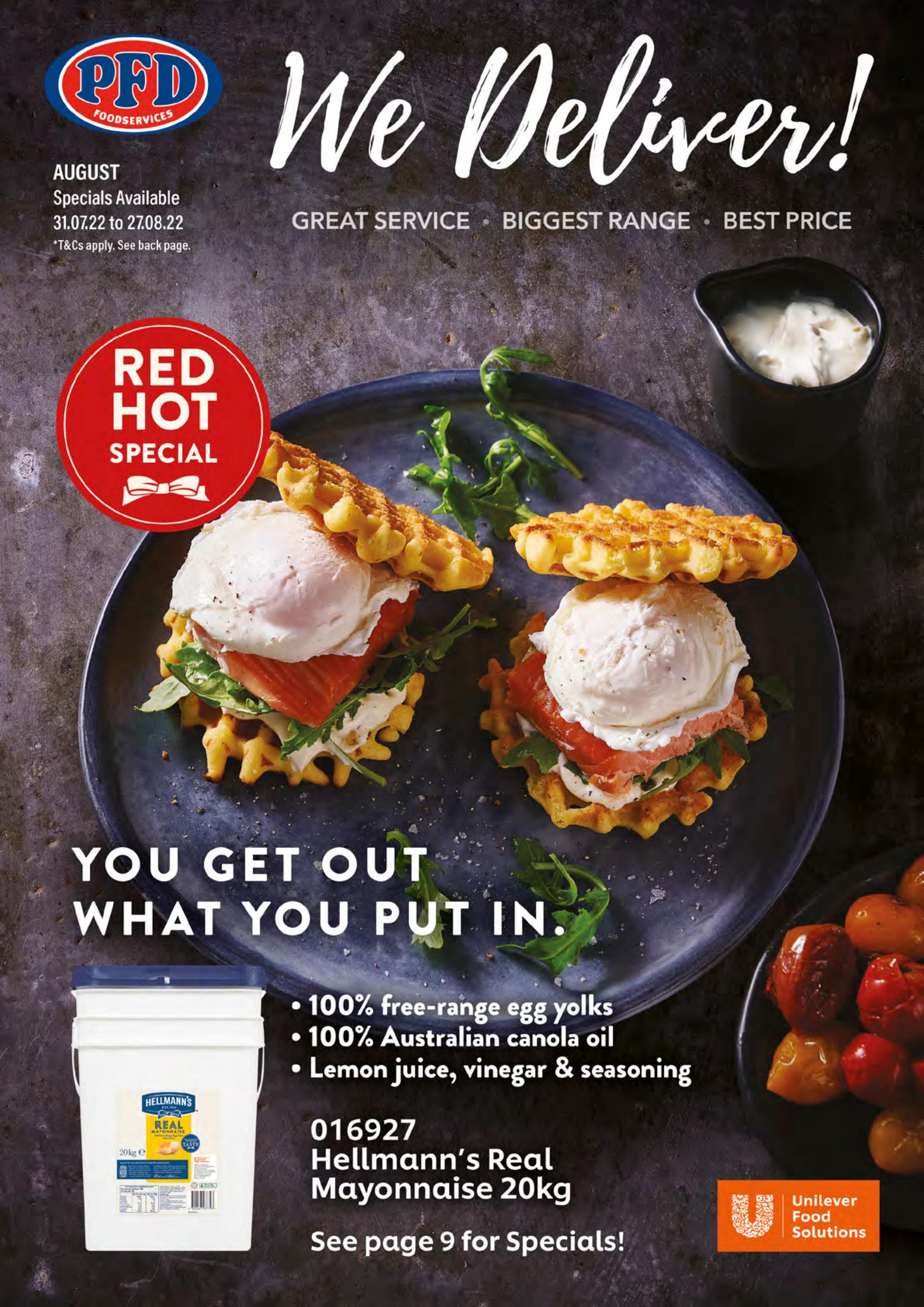 PFD Food Services August We Deliver magazine by PFD Food Services - Issuu