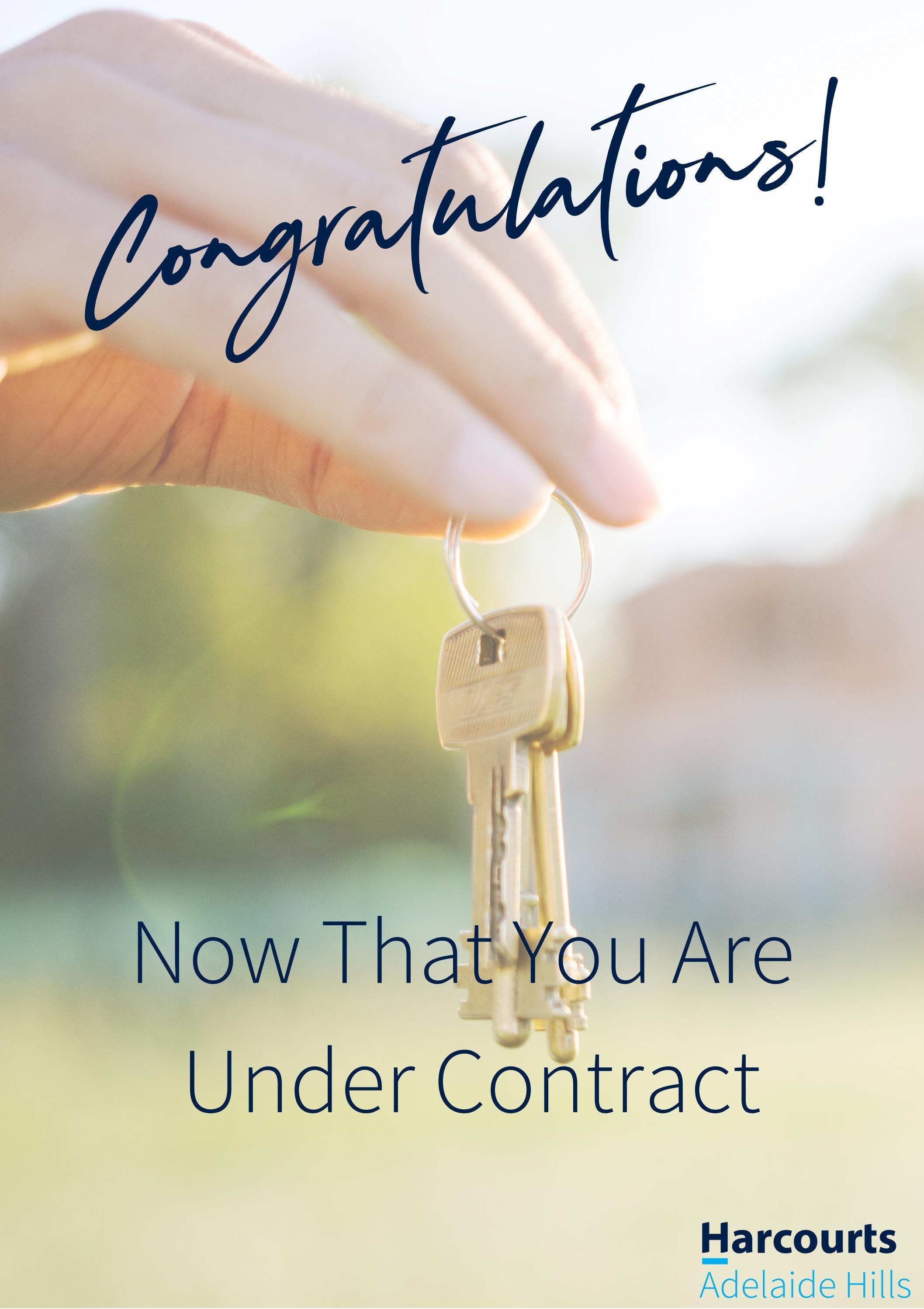 Congratulations On Your Sale! by Harcourts Adelaide Hills & Collective ...