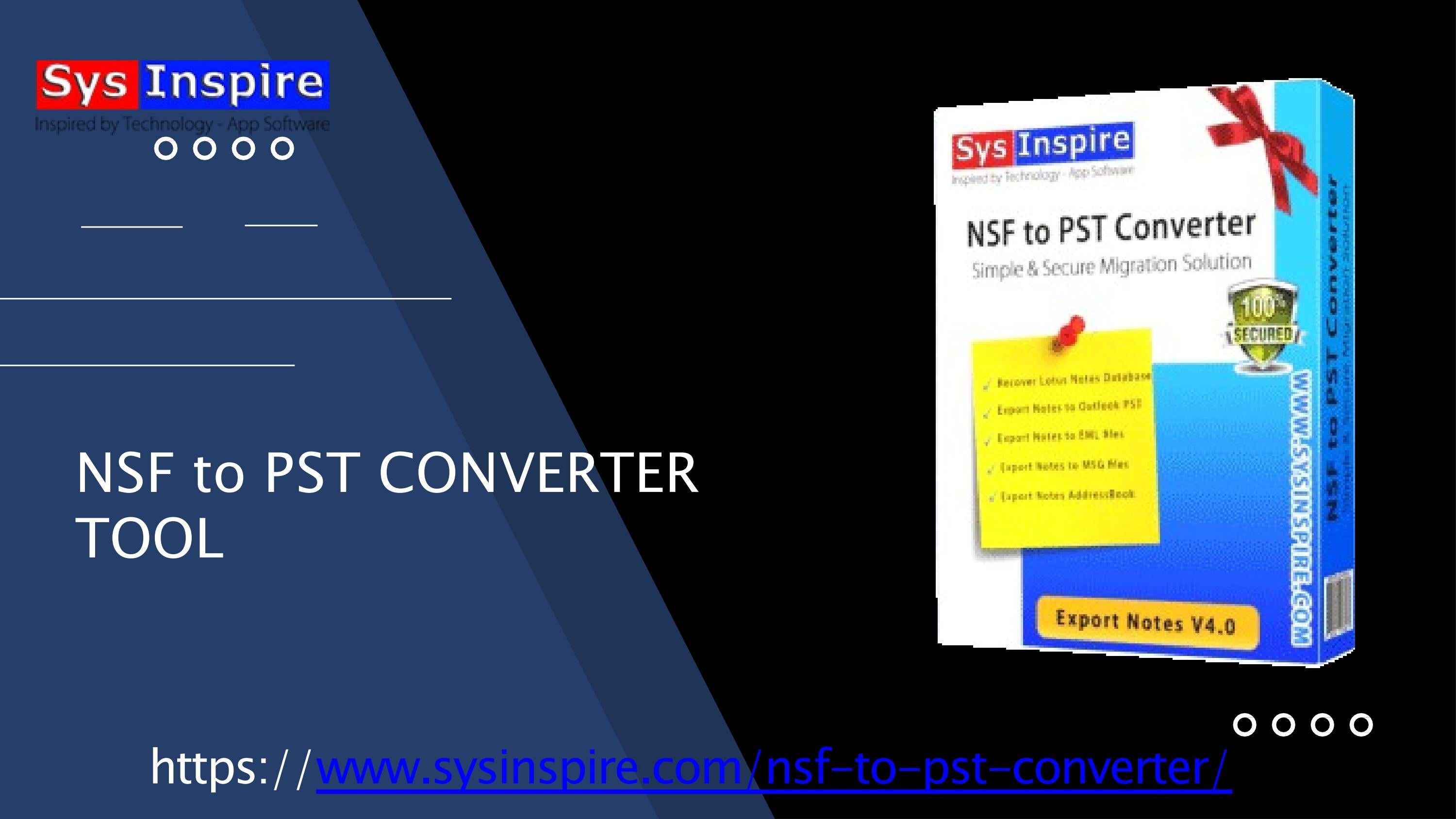 NSF to PST converter software by steave roggers - Issuu